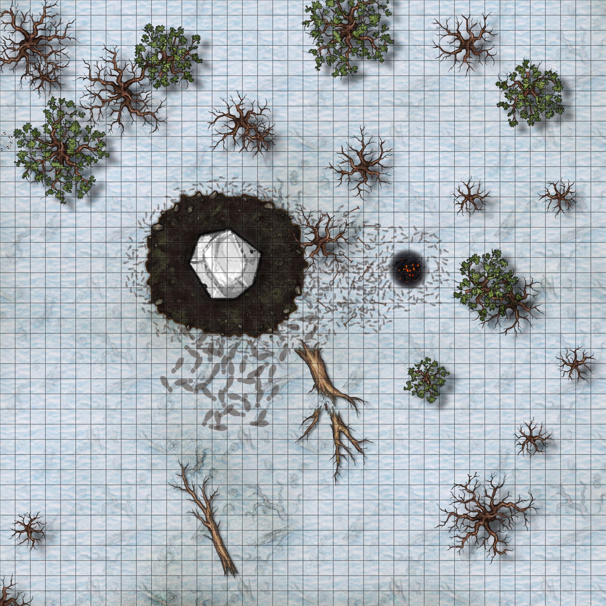 Dig Site at Winter - Vonindad - Storm King's Thunder | Inkarnate ...