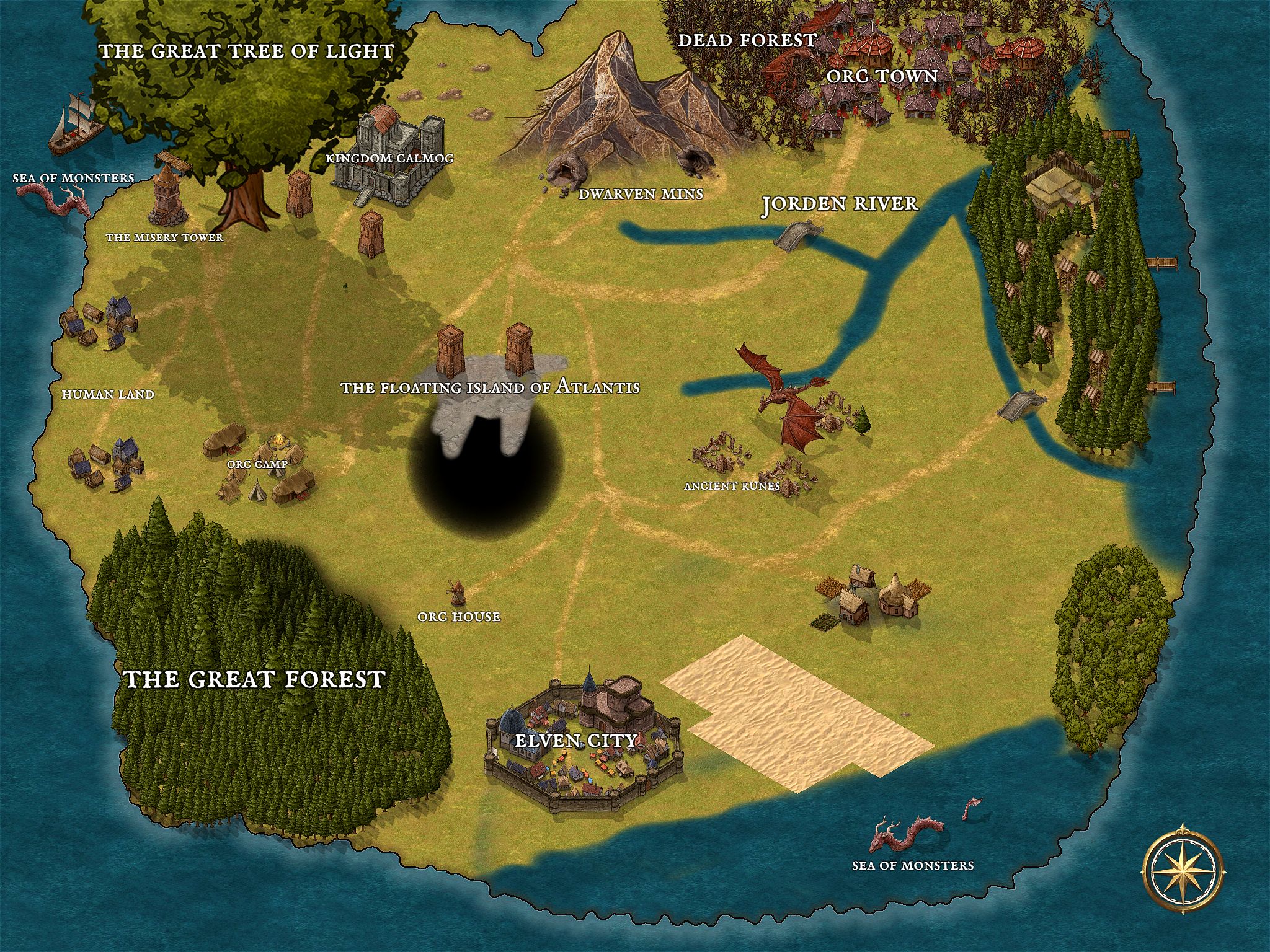 DND map | Inkarnate - Create Fantasy Maps Online