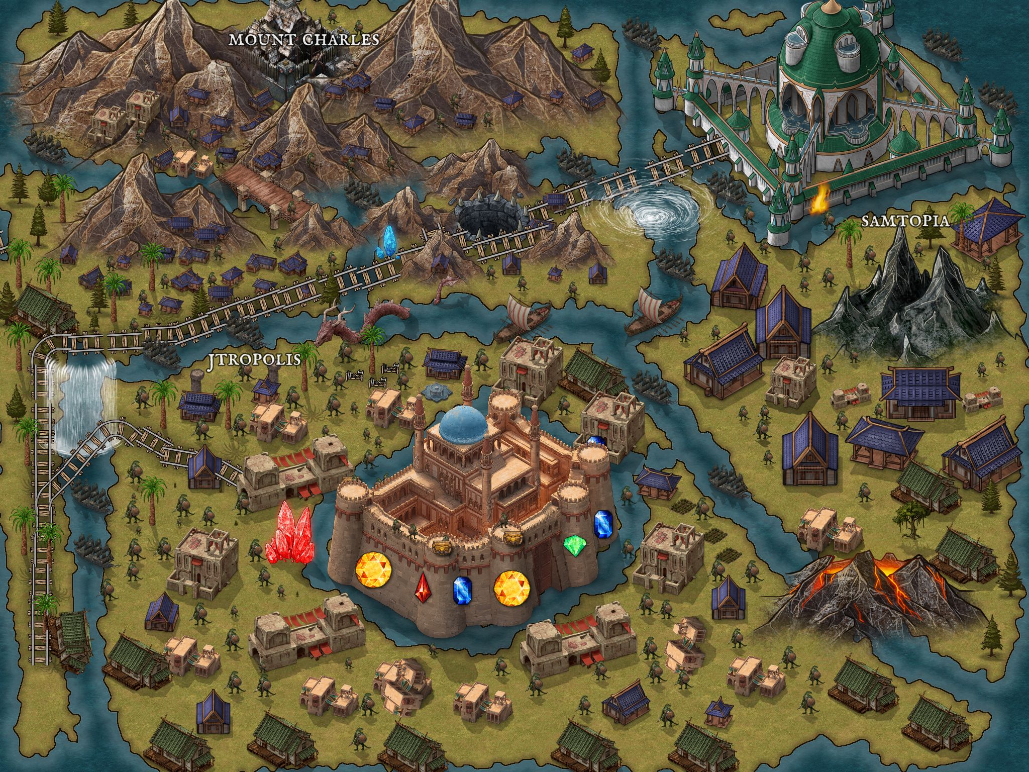 dreamland | Inkarnate - Create Fantasy Maps Online