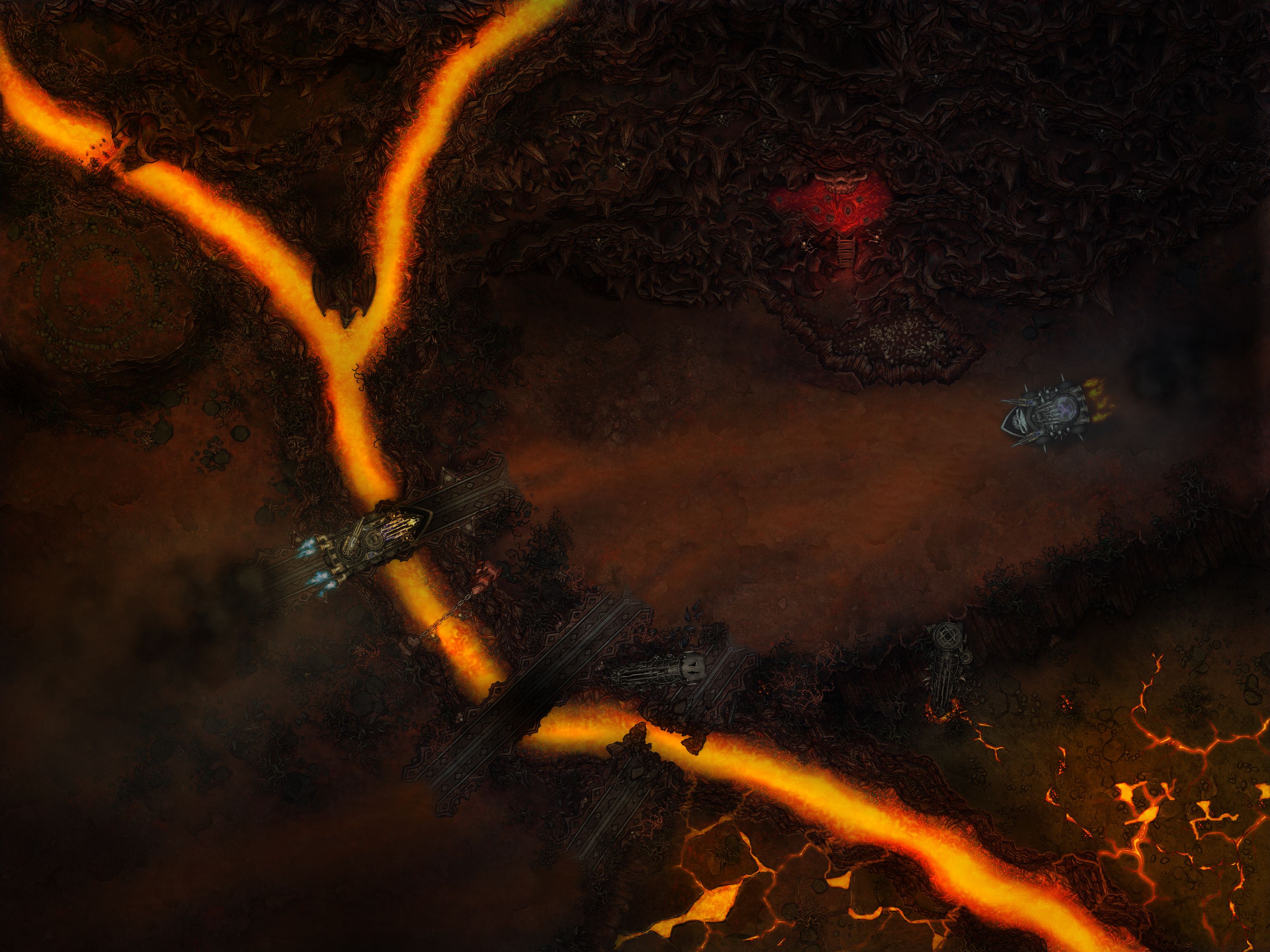 Infernal War Machines on Avernus - The Nine Hells | Inkarnate - Create ...