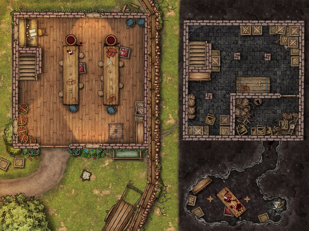 Bögenhafen sewers network | Inkarnate - Create Fantasy Maps Online