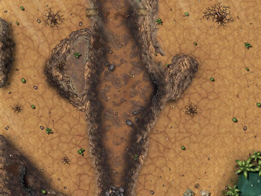 Desert canyon | Inkarnate - Create Fantasy Maps Online
