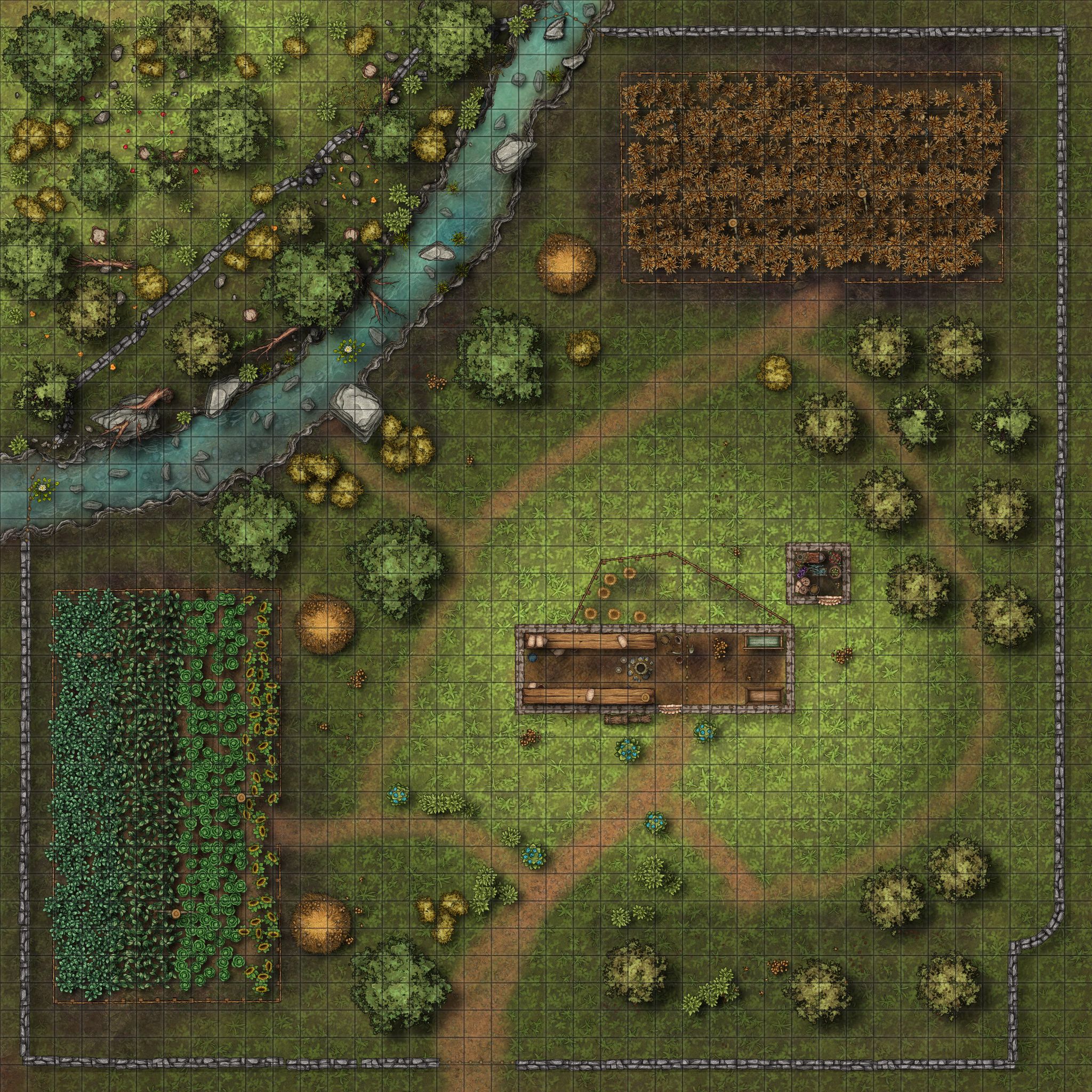 Humble Farmstead | Inkarnate - Create Fantasy Maps Online