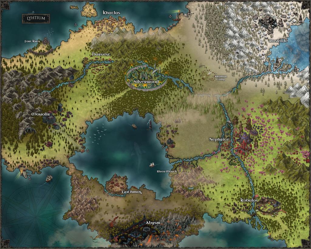 Shannara - Inkarnate | Inkarnate - Create Fantasy Maps Online