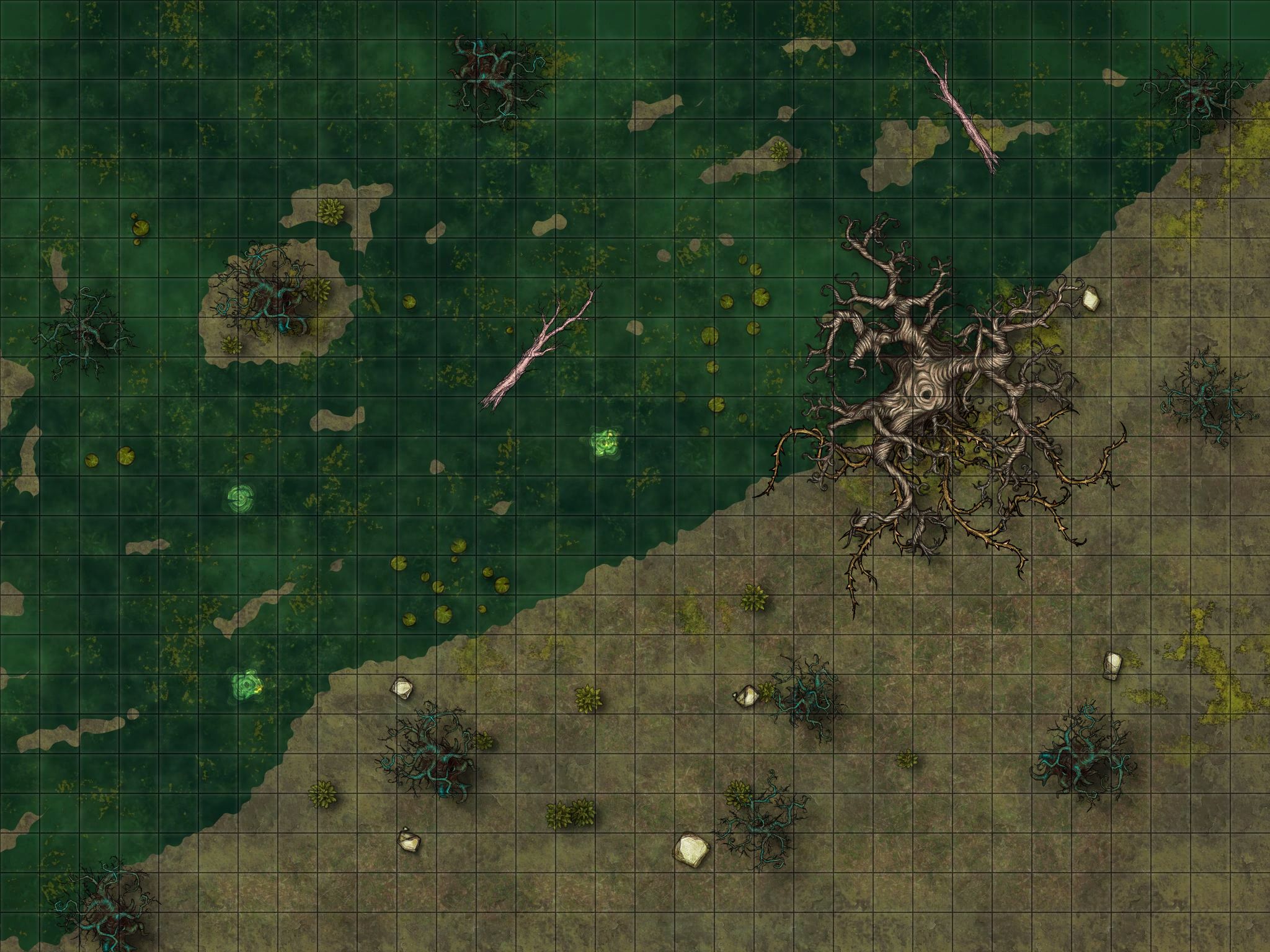 Sumpf/Swamp | Inkarnate - Create Fantasy Maps Online