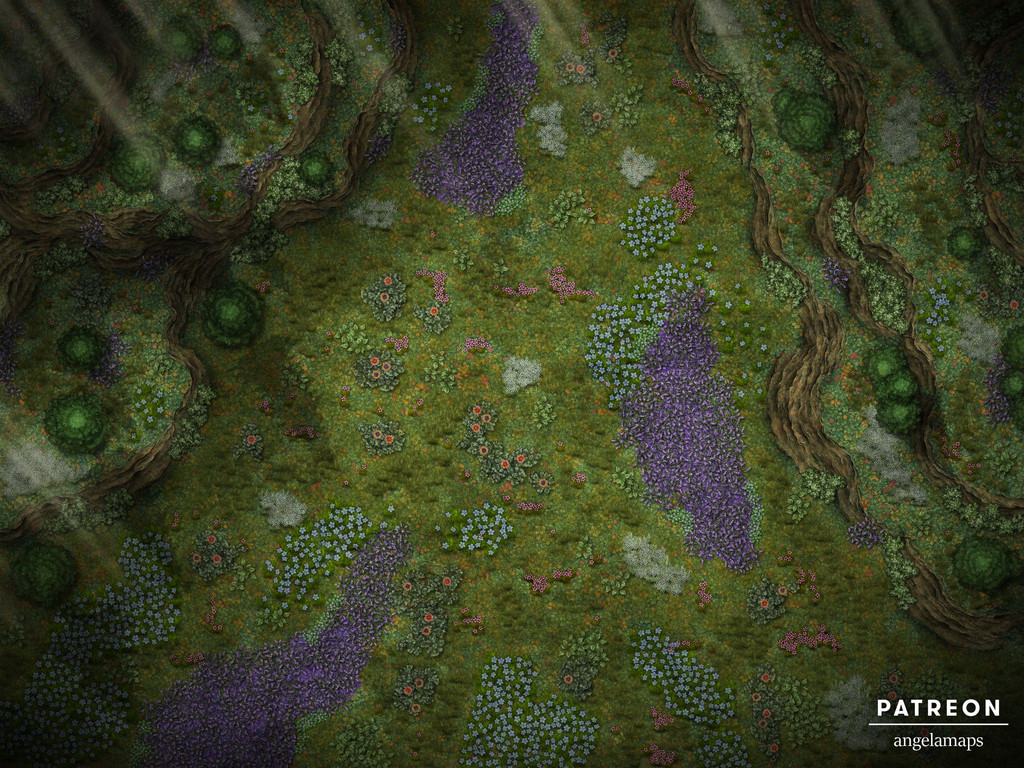 Underdark Waterfall | Inkarnate - Create Fantasy Maps Online