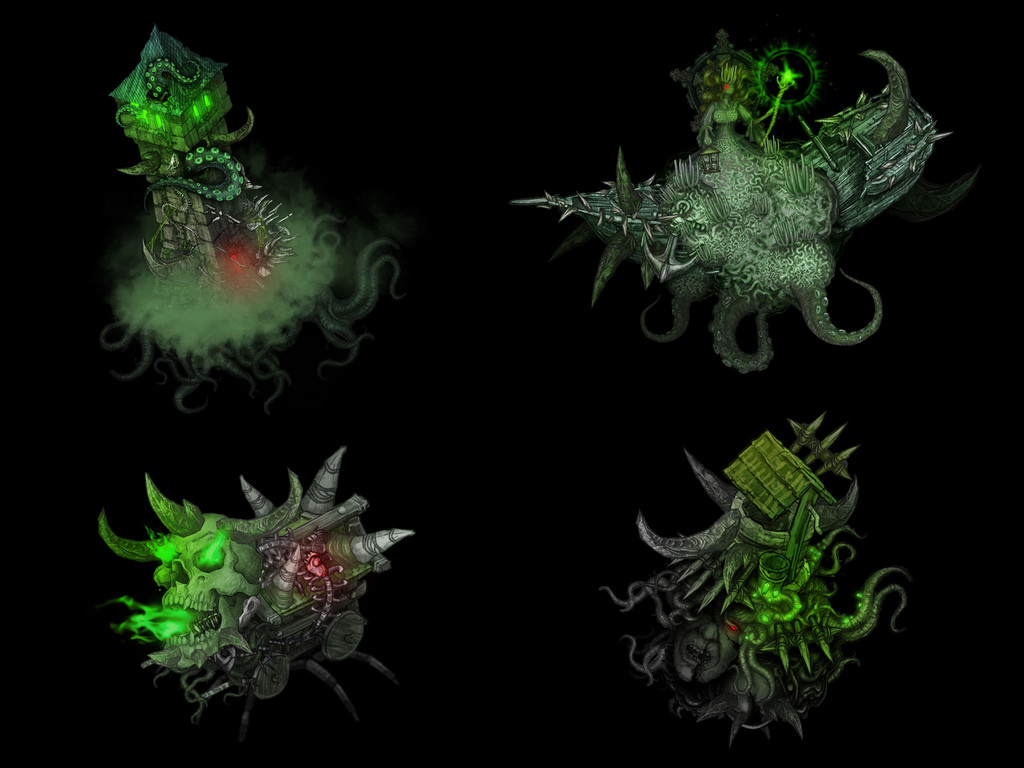 Corrupted Monster Tokens | Inkarnate - Create Fantasy Maps Online