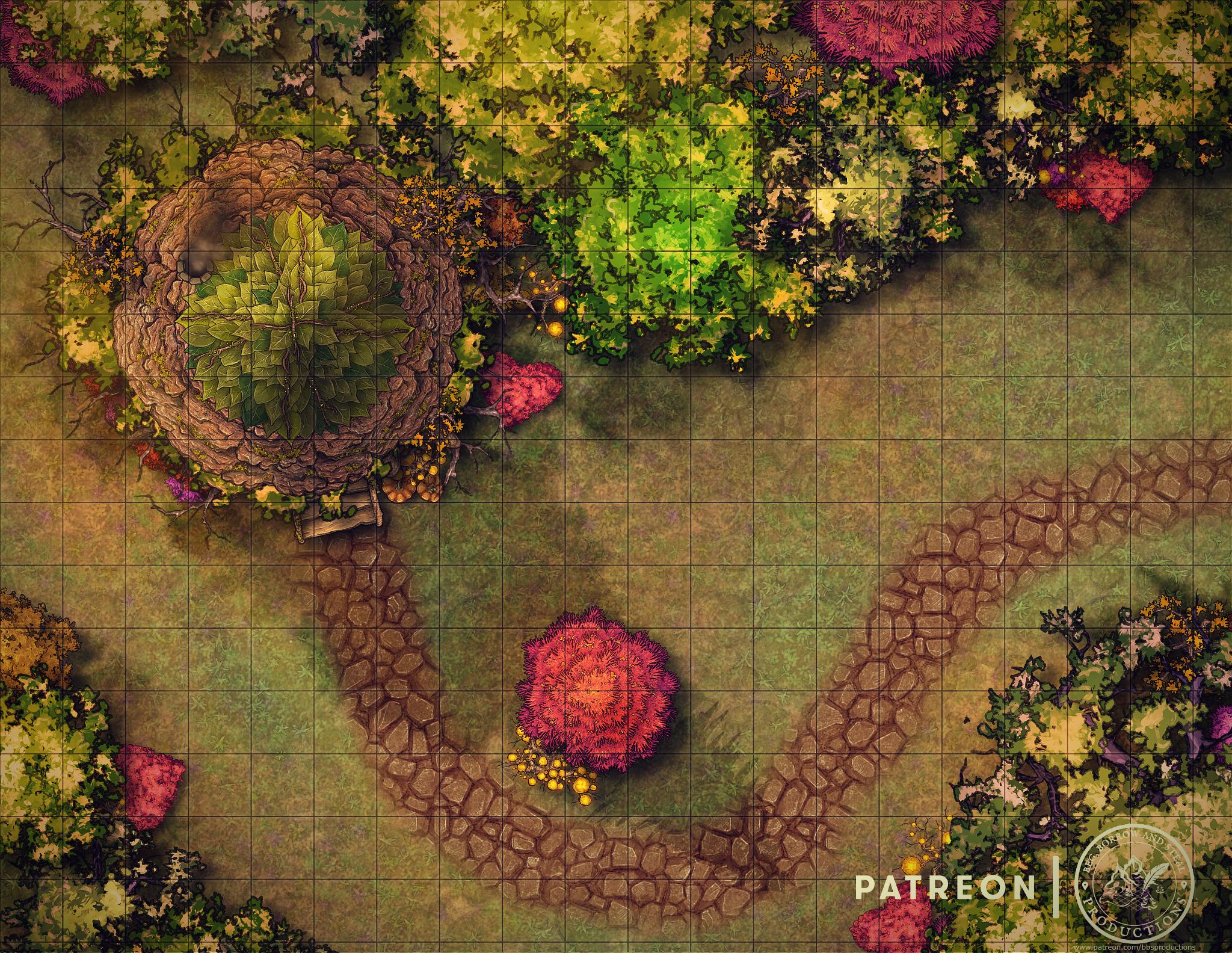 tree house exterior 1 | Inkarnate - Create Fantasy Maps Online