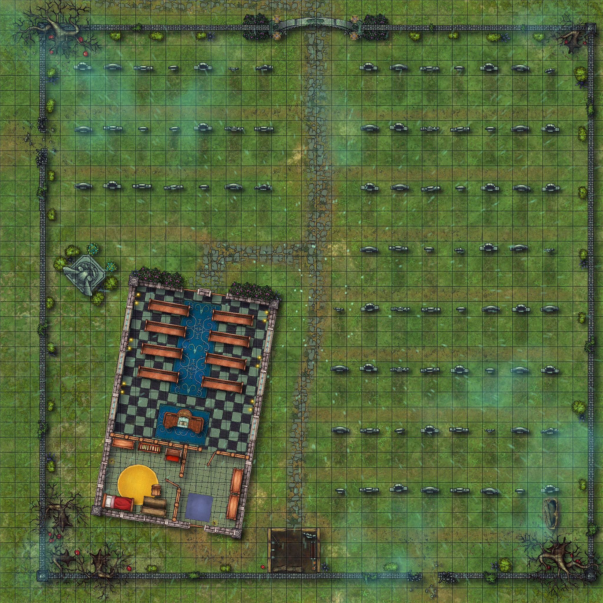 Dunwich Cemetery | Inkarnate - Create Fantasy Maps Online