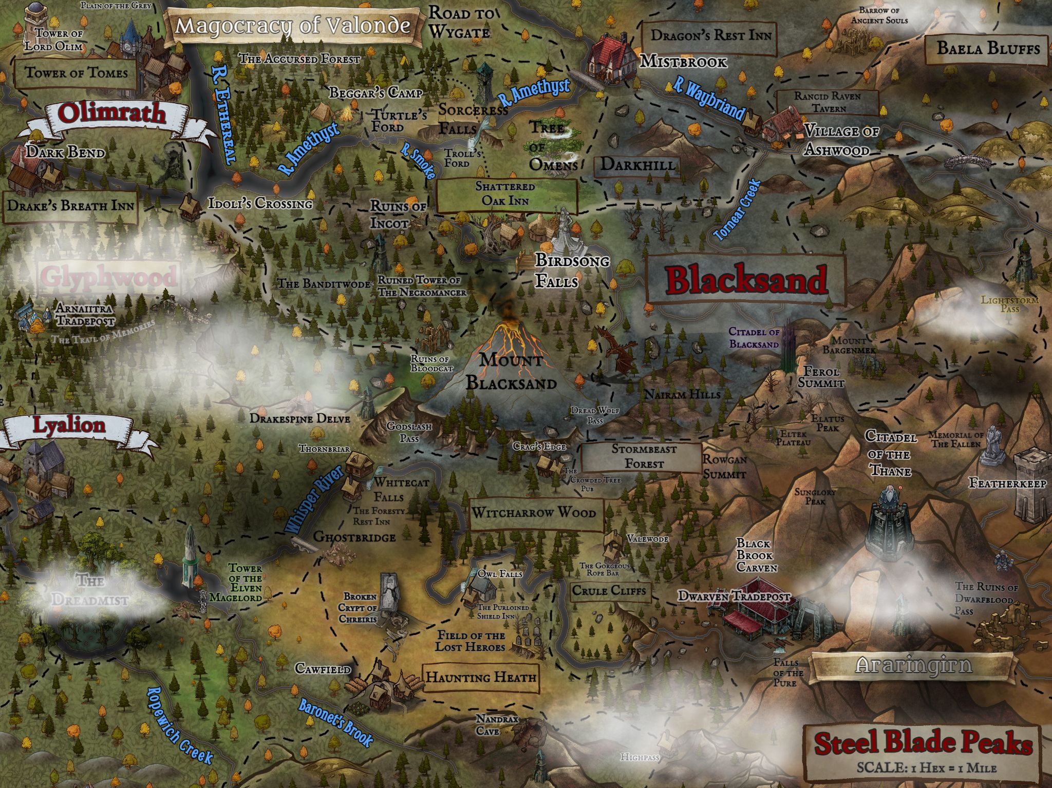 C. 681 - Steel Blade Peaks - 1 mi/hex-29 Jun 2022-Birdsong Focus Map ...