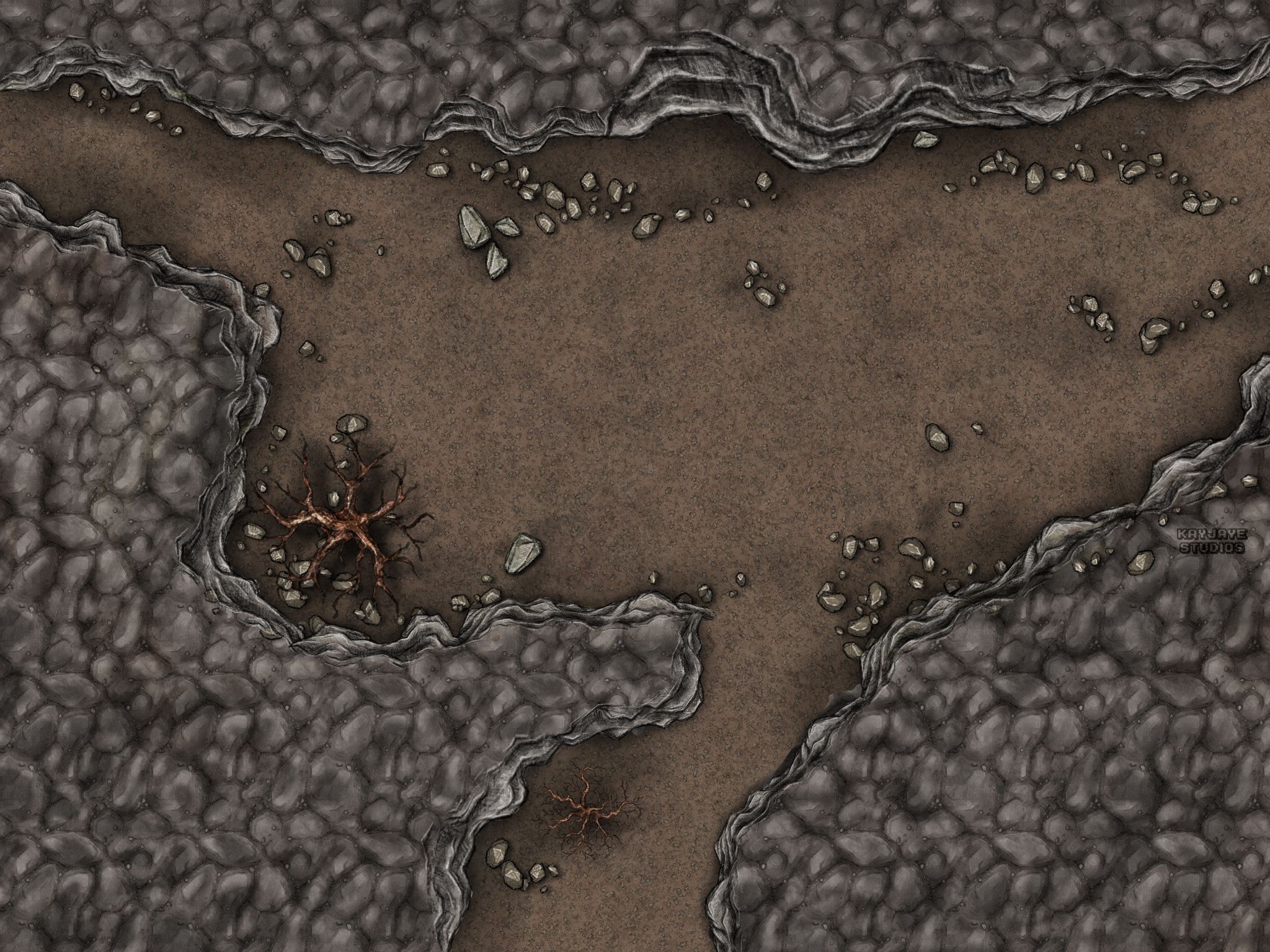 Generic Encounter Map - Cave | Inkarnate - Create Fantasy Maps Online