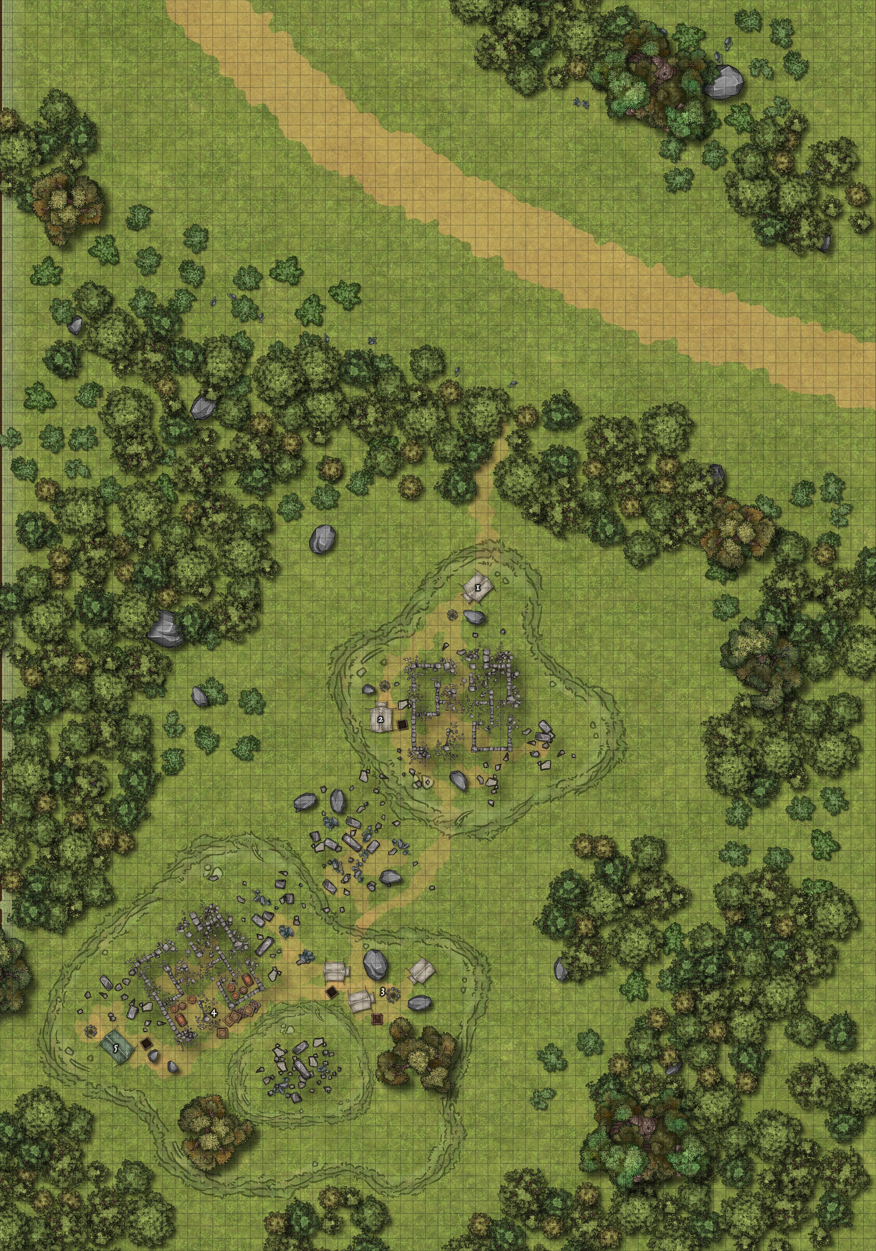 Reaver Ambush | Inkarnate - Create Fantasy Maps Online