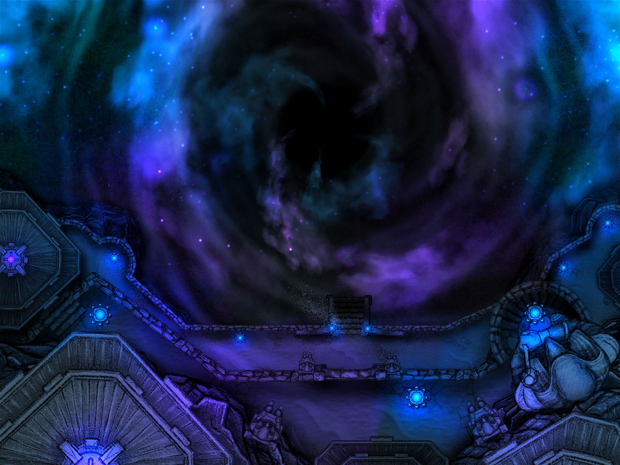 Astral Temple of Fate | Inkarnate - Create Fantasy Maps Online