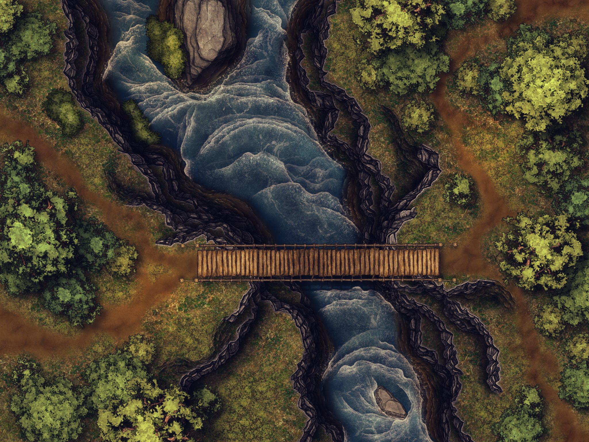 forest-bridge-water-30x40 | Inkarnate - Create Fantasy Maps Online