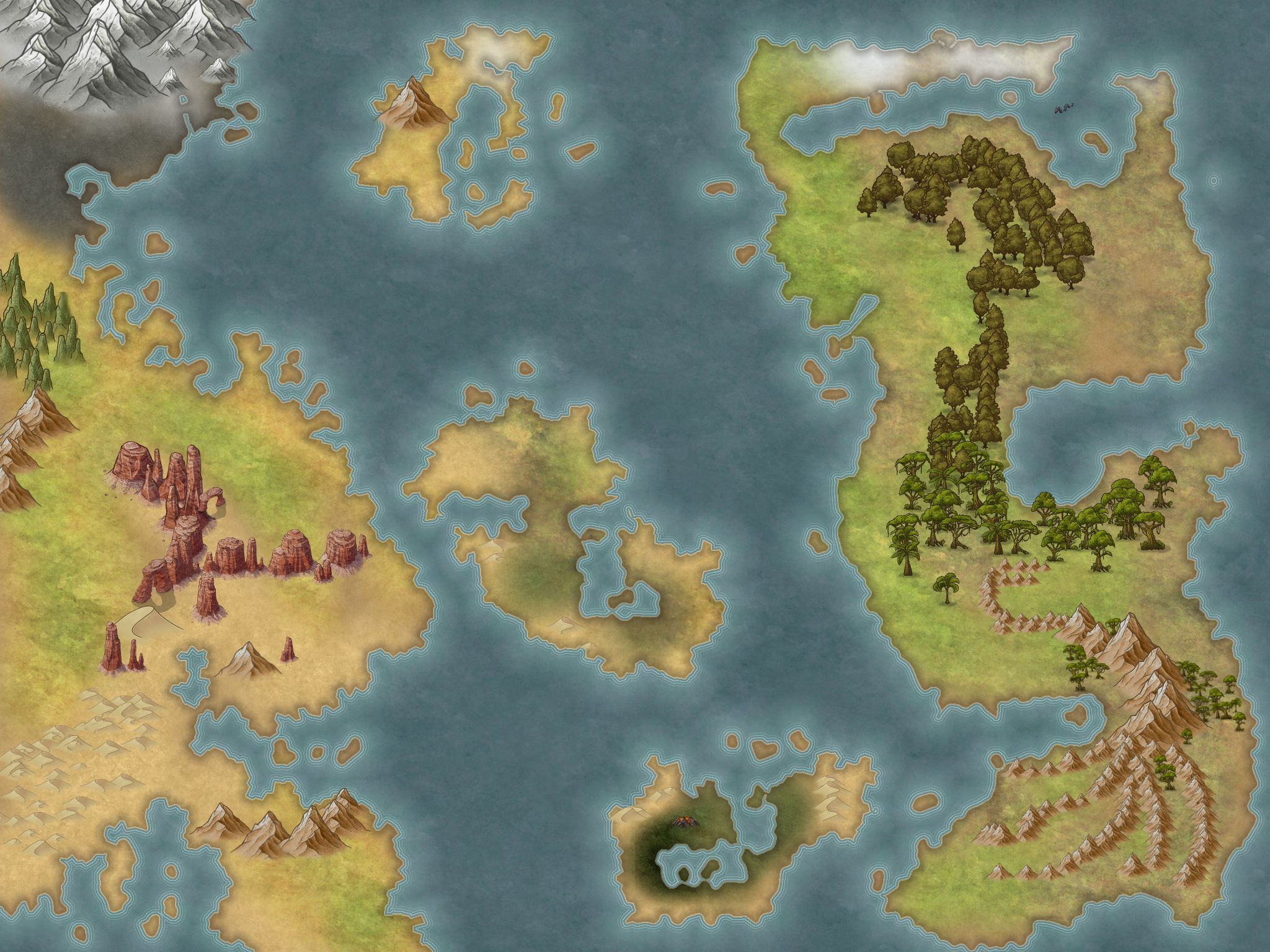 hanrui 1 | Inkarnate - Create Fantasy Maps Online