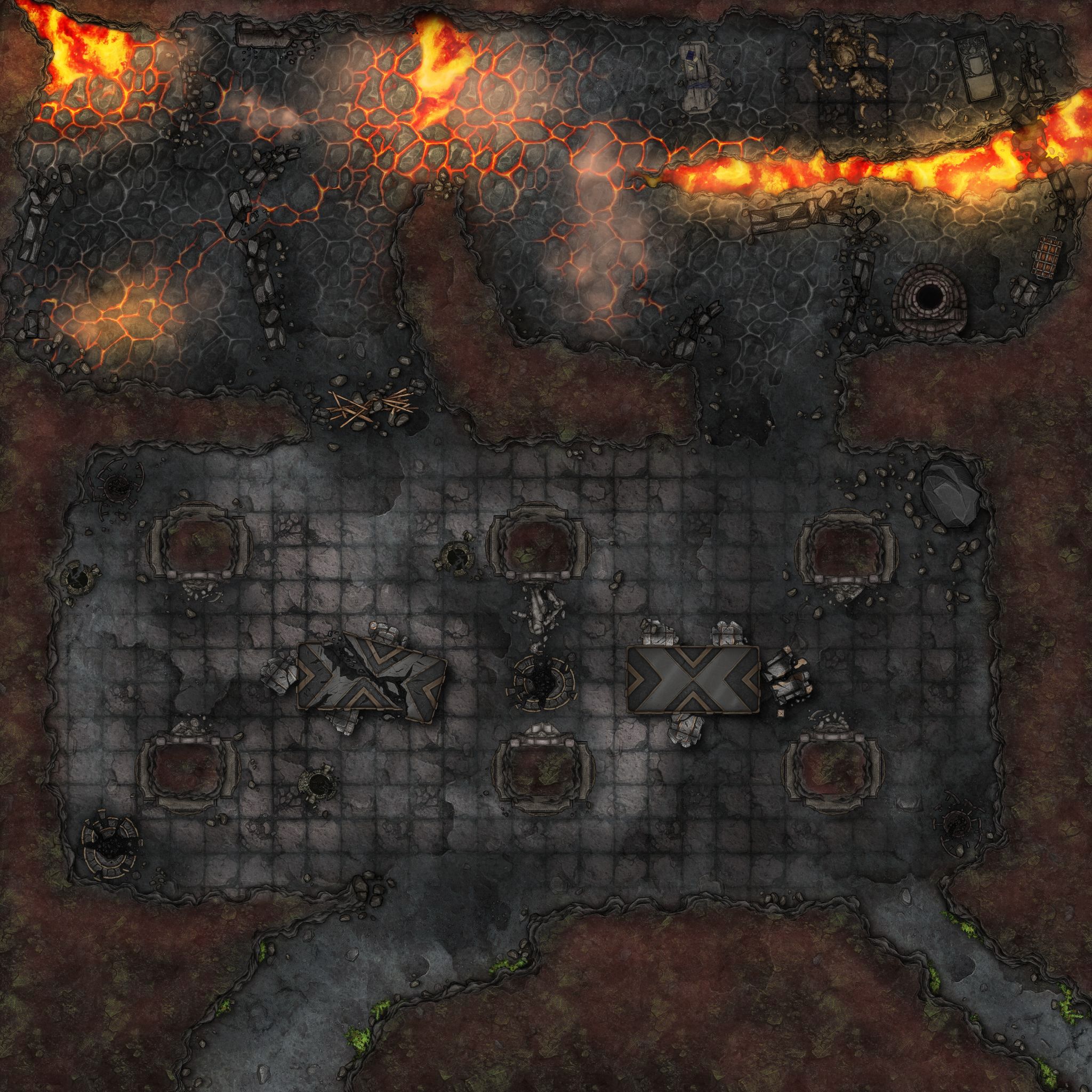 Fantasy Underground Ruins