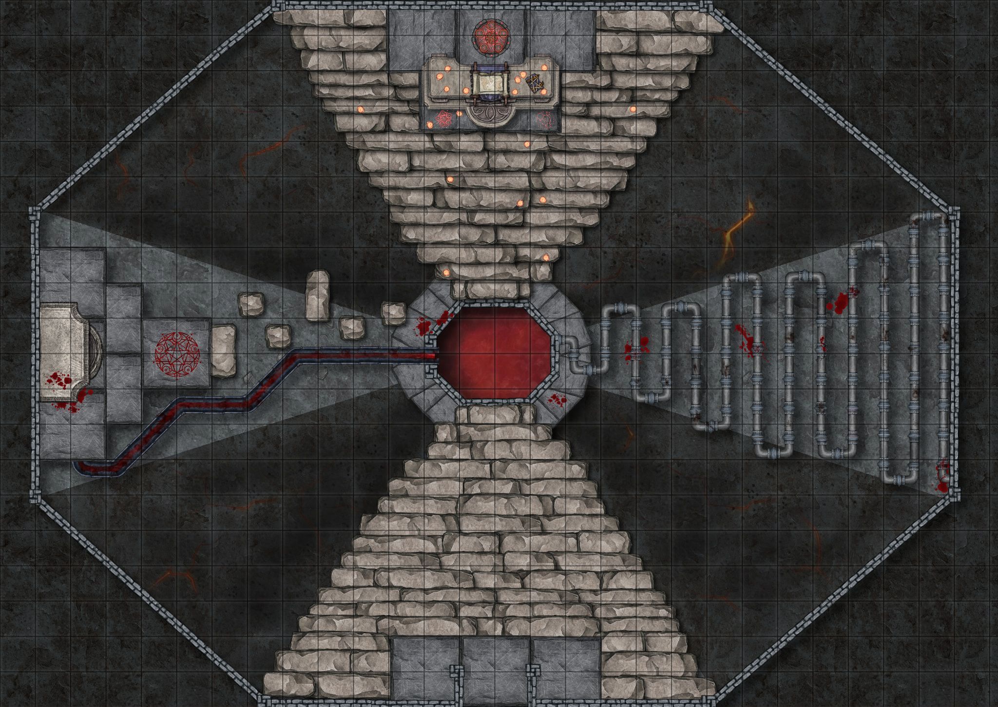 Cult Temple Underground Altar - The Octo-Womb | Inkarnate - Create ...
