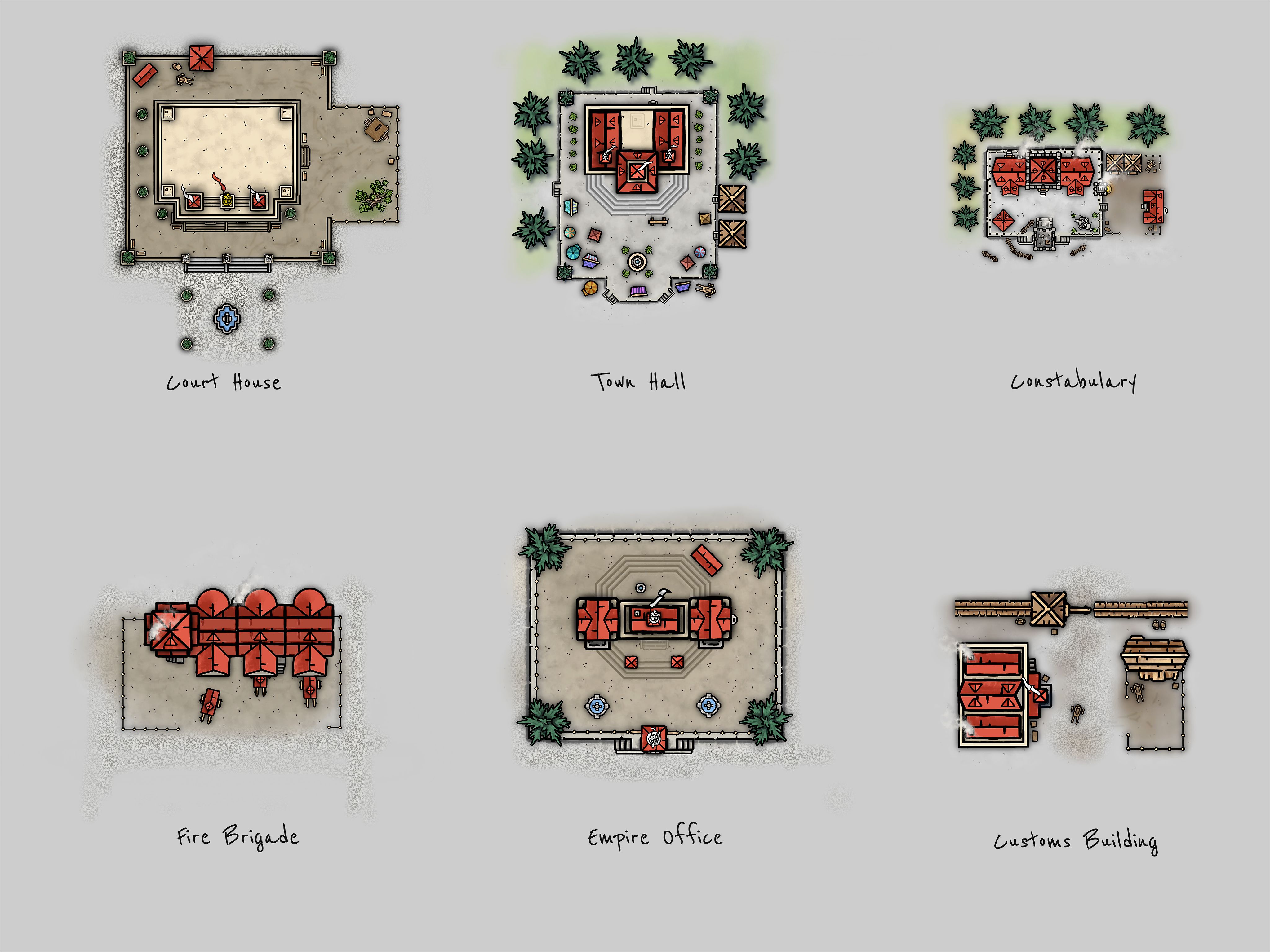 Administrative Buildings | Inkarnate - Create Fantasy Maps Online