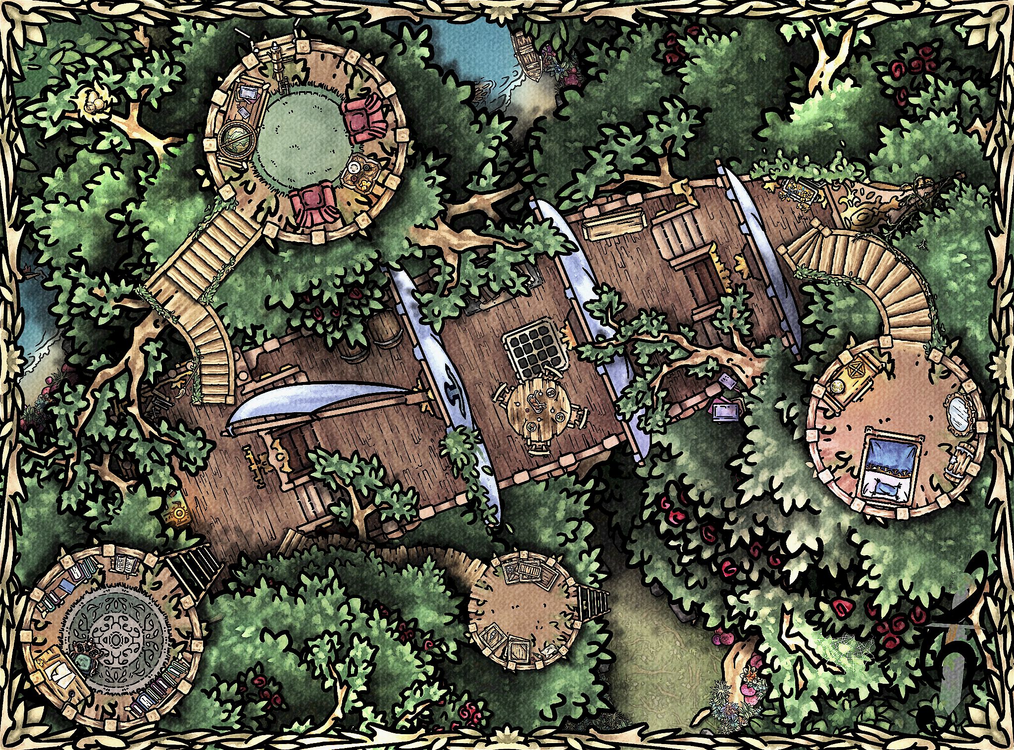 Treehouse | Inkarnate - Create Fantasy Maps Online