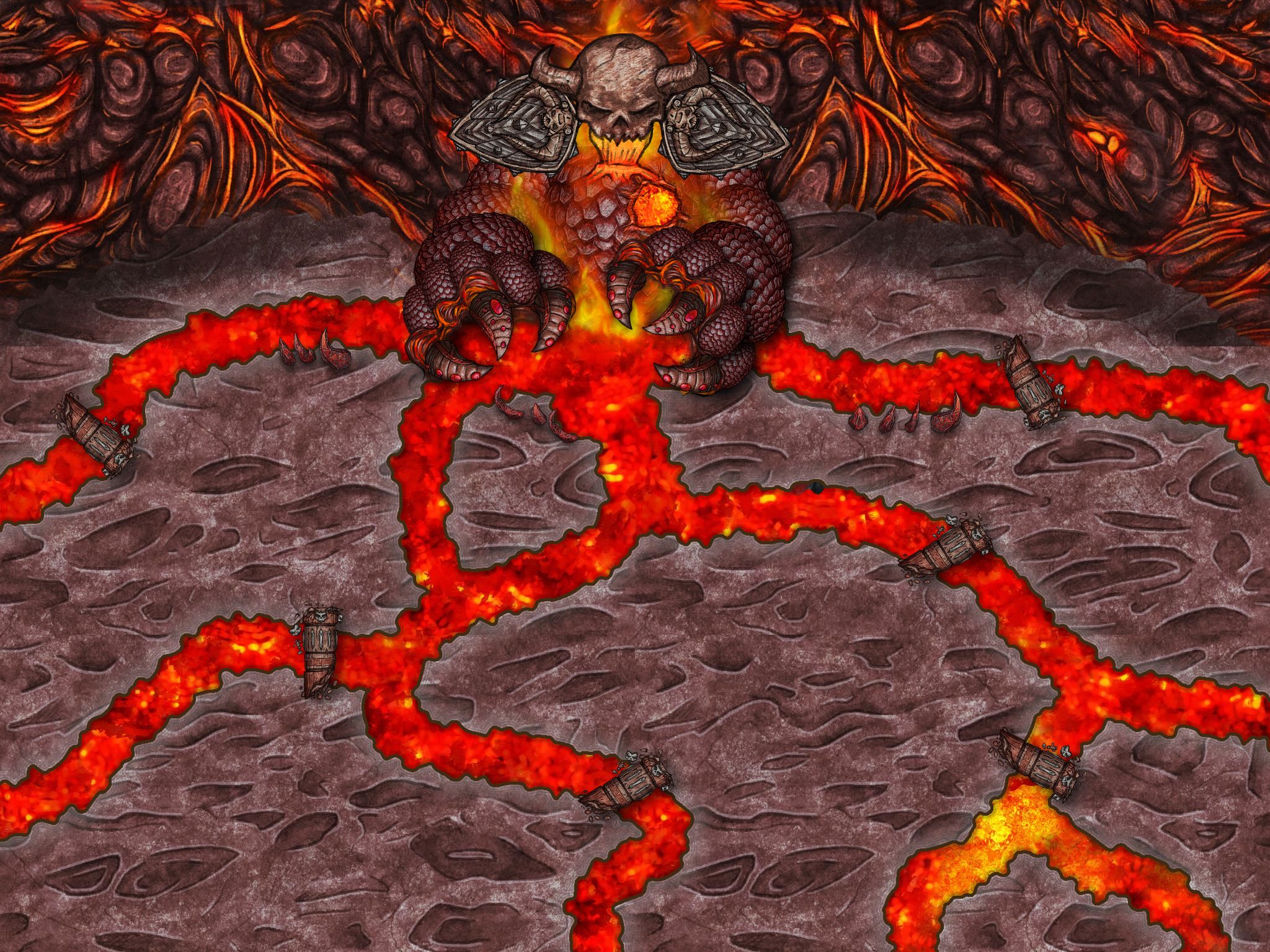 Hell Awakened | Inkarnate - Create Fantasy Maps Online