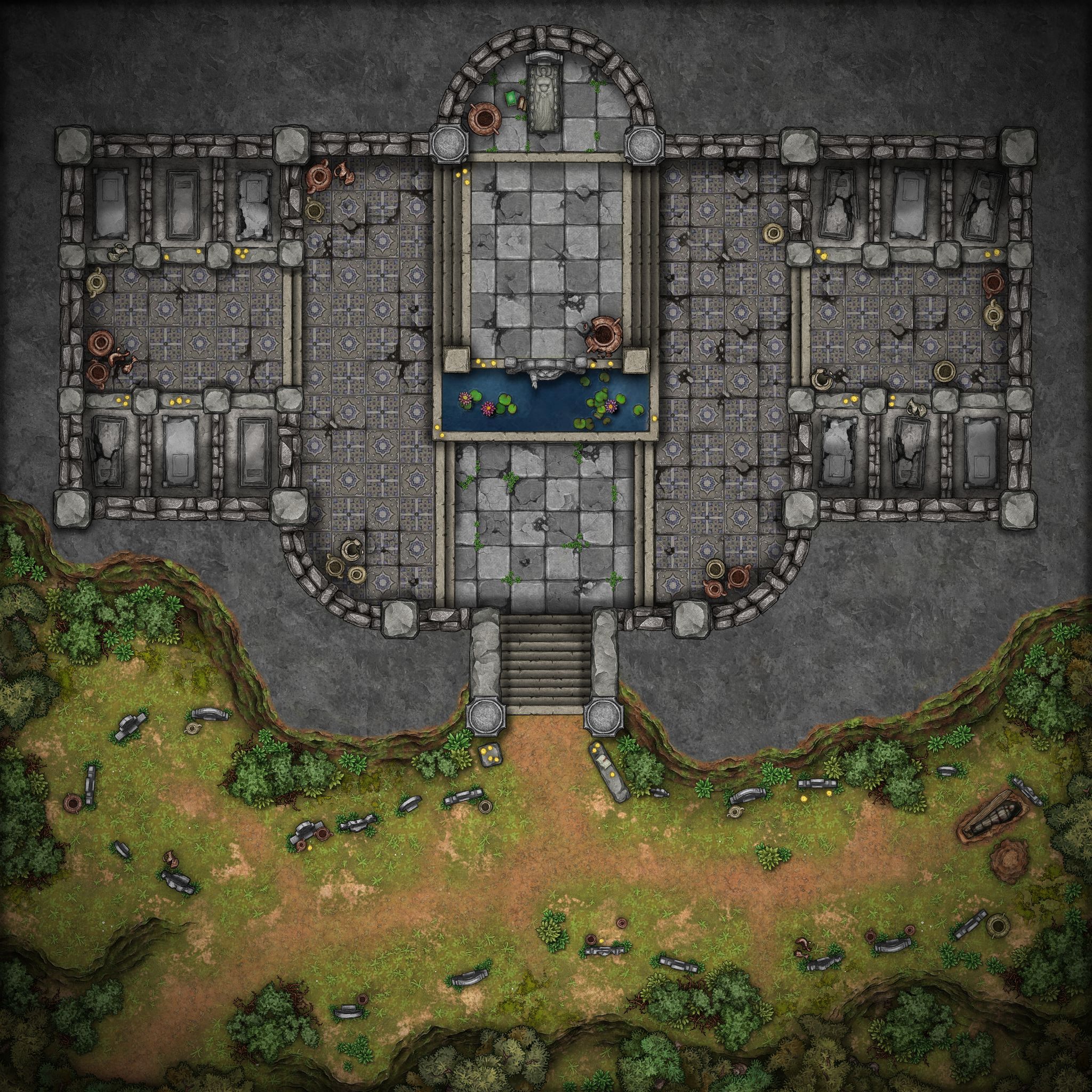Graveyard & Crypt | Inkarnate - Create Fantasy Maps Online