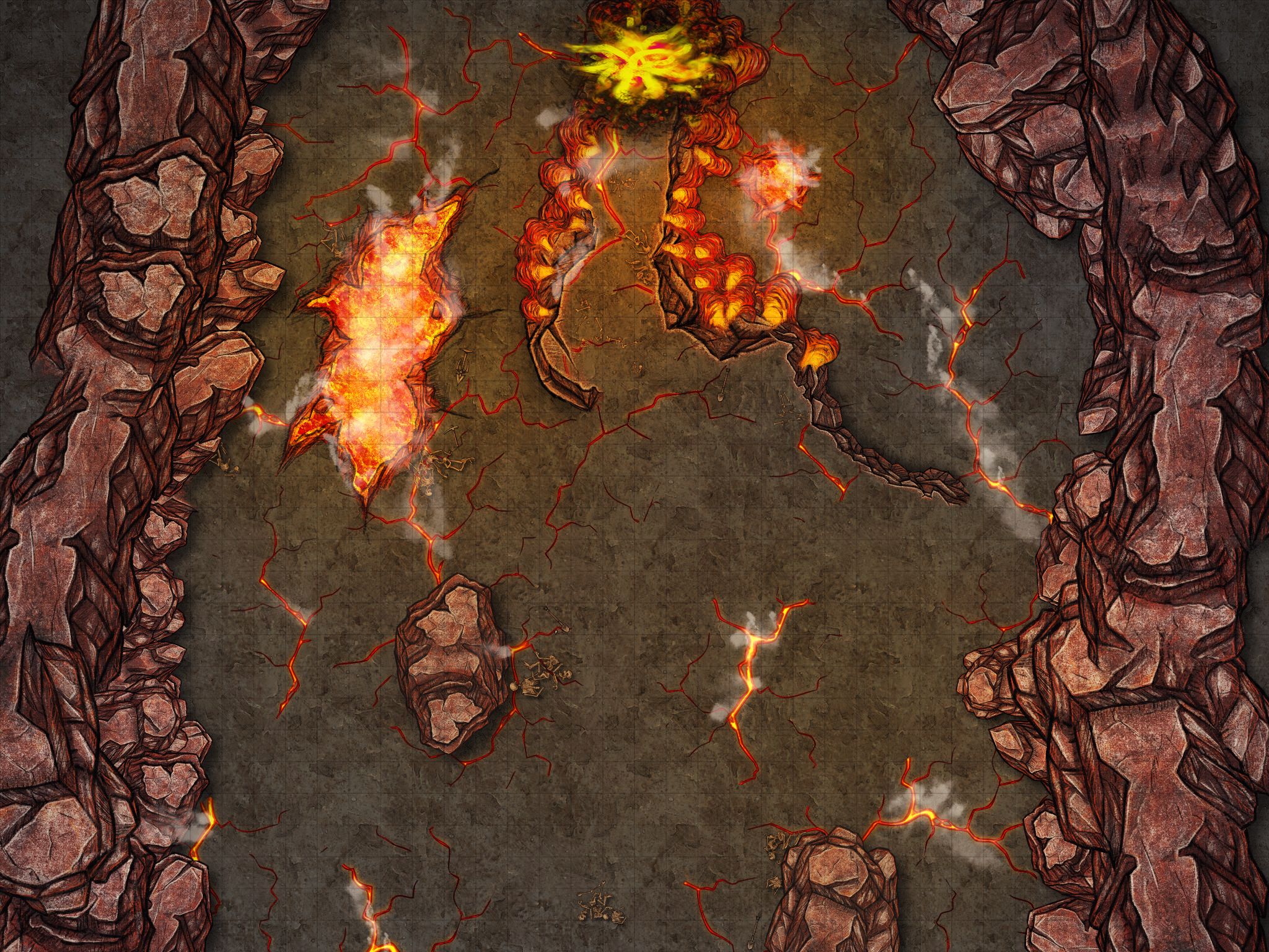 Fire Cave | Inkarnate - Create Fantasy Maps Online