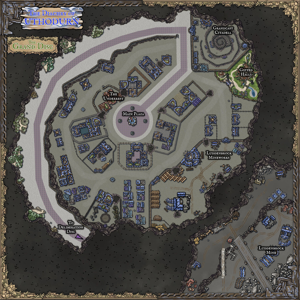 Grand Disk | Inkarnate - Create Fantasy Maps Online