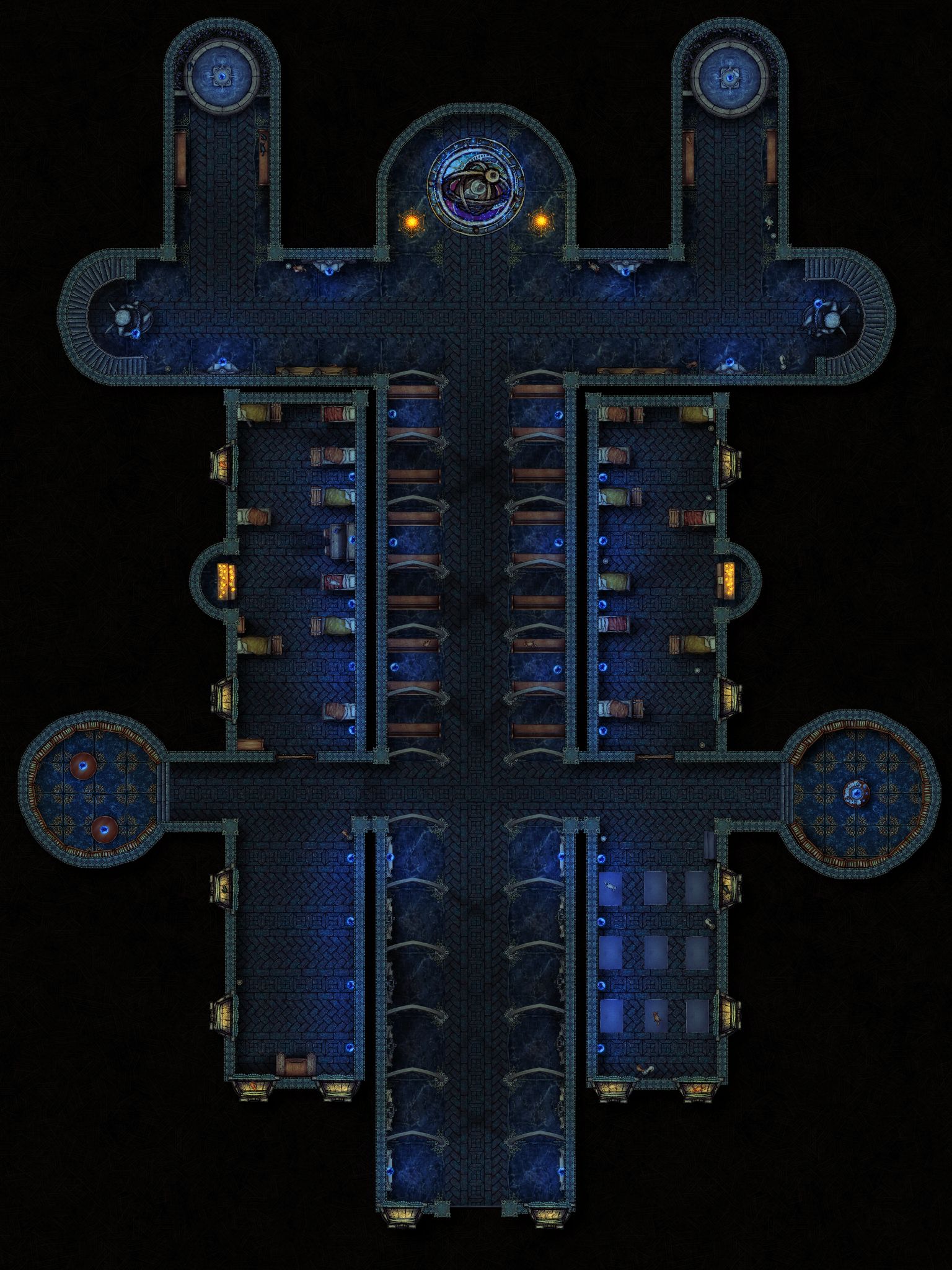 Cathedral of the Stars | Inkarnate - Create Fantasy Maps Online