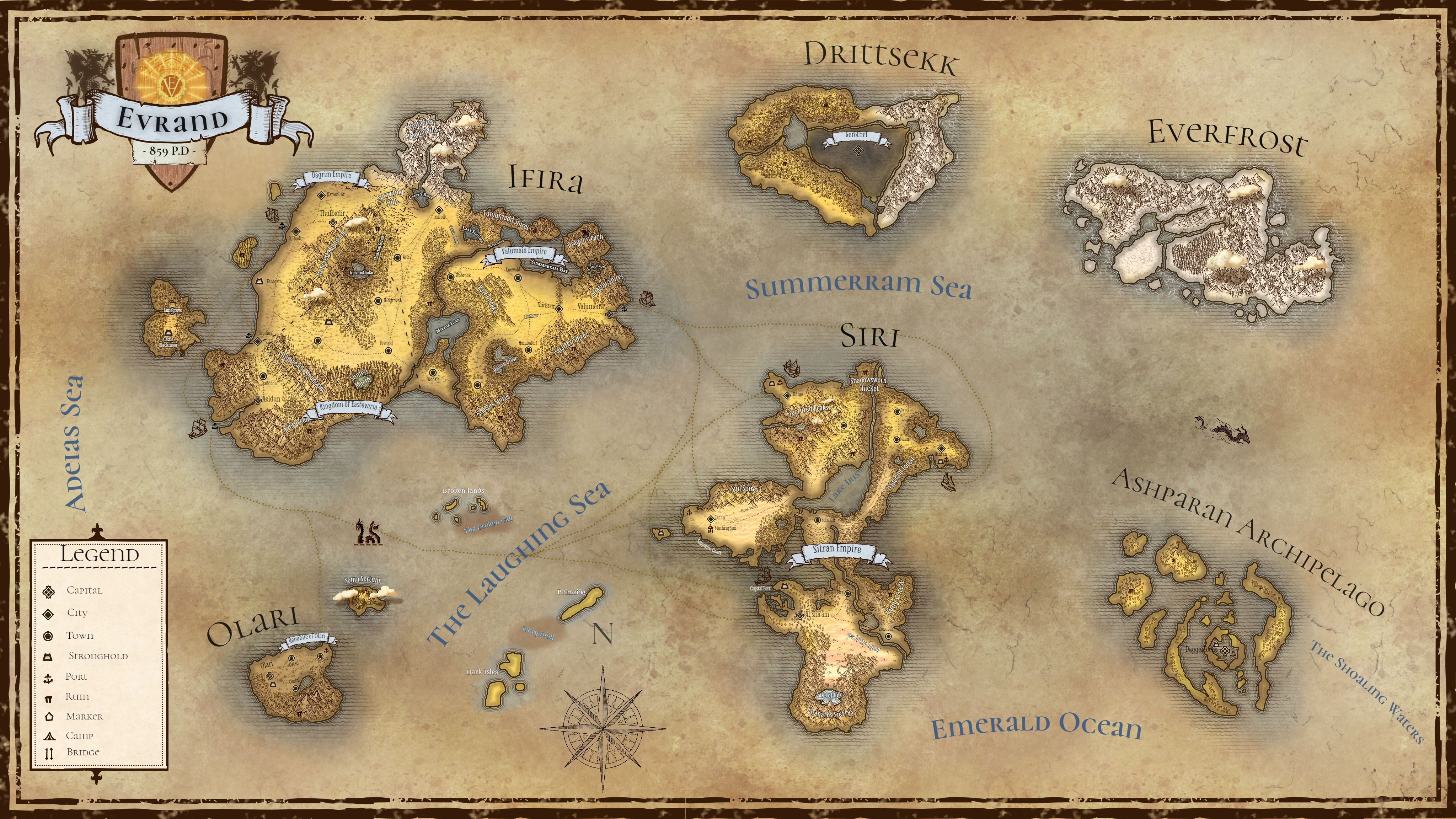 Evrand Map | Inkarnate - Create Fantasy Maps Online