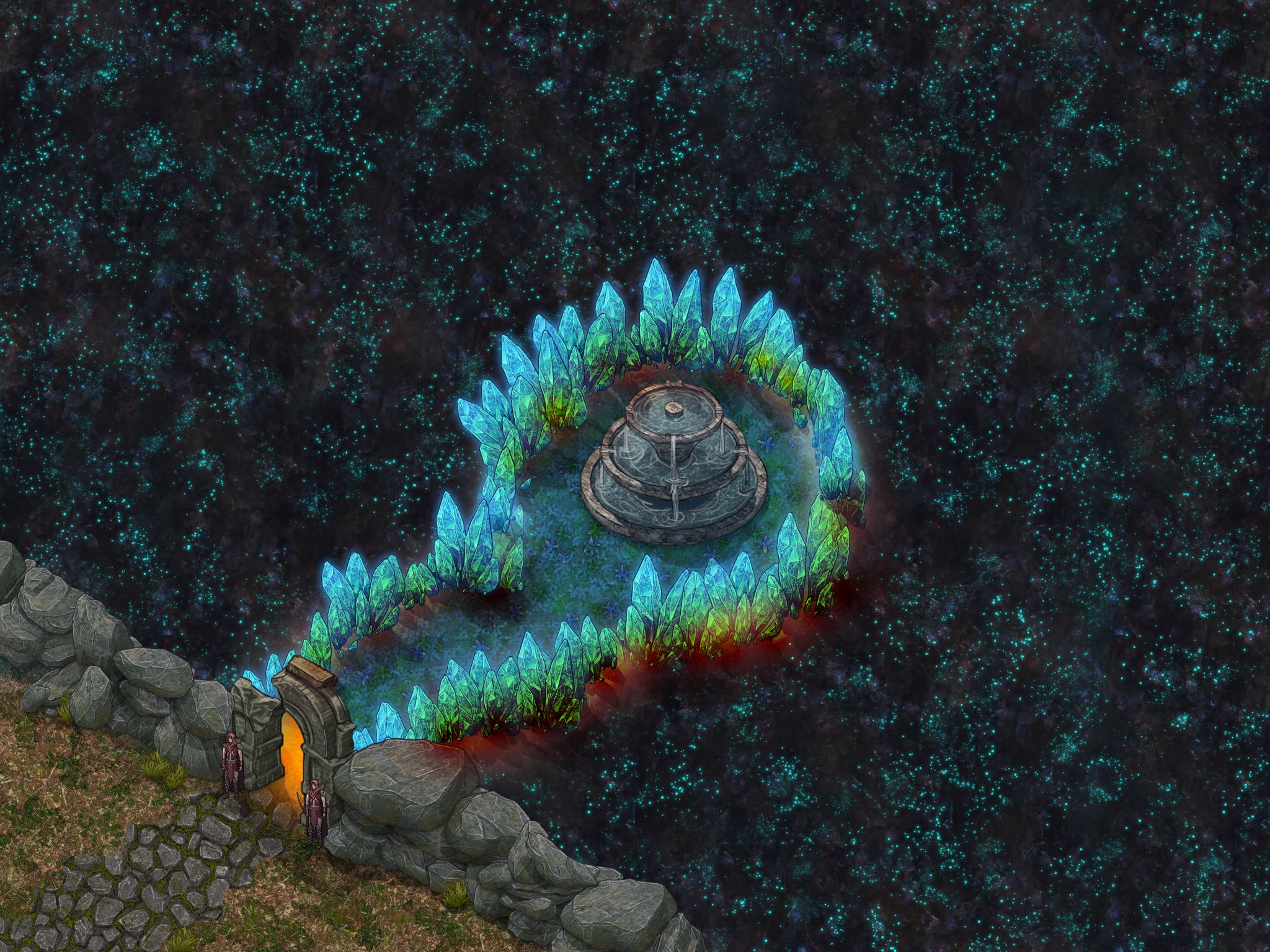 Galaxies Connect | Inkarnate - Create Fantasy Maps Online