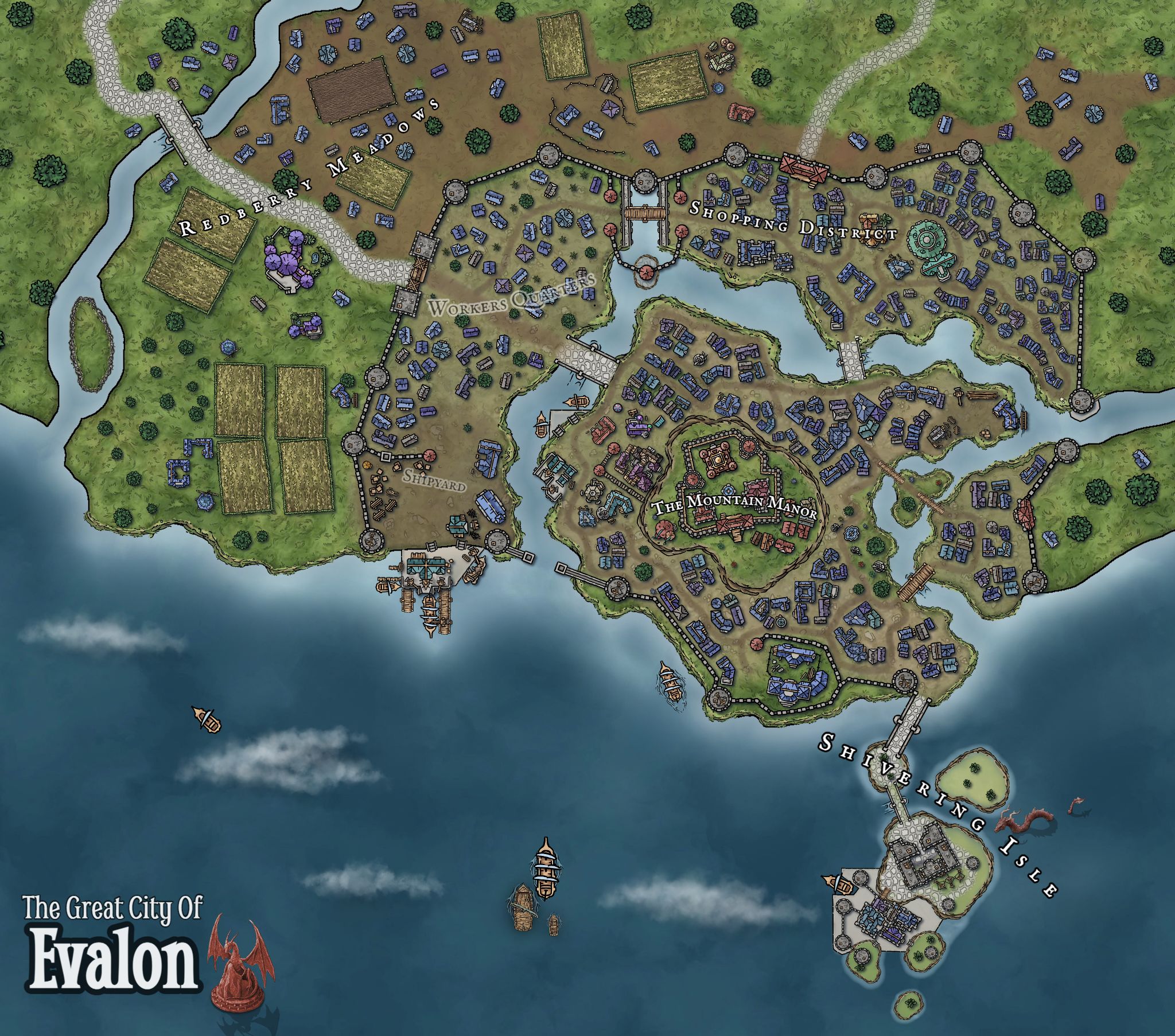 Evalon | Inkarnate - Create Fantasy Maps Online