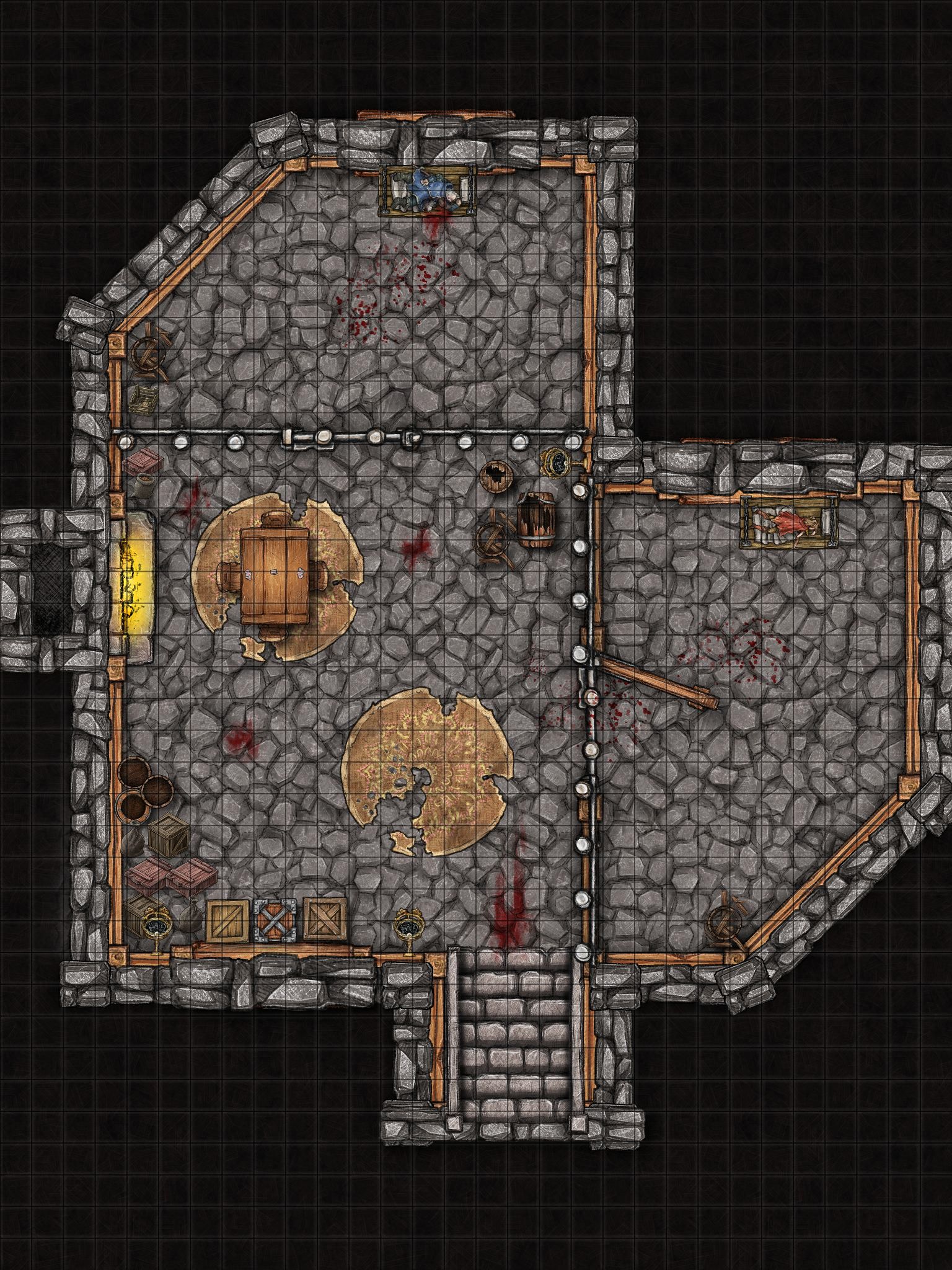 Asmerade Castle Dungeon | Inkarnate - Create Fantasy Maps Online