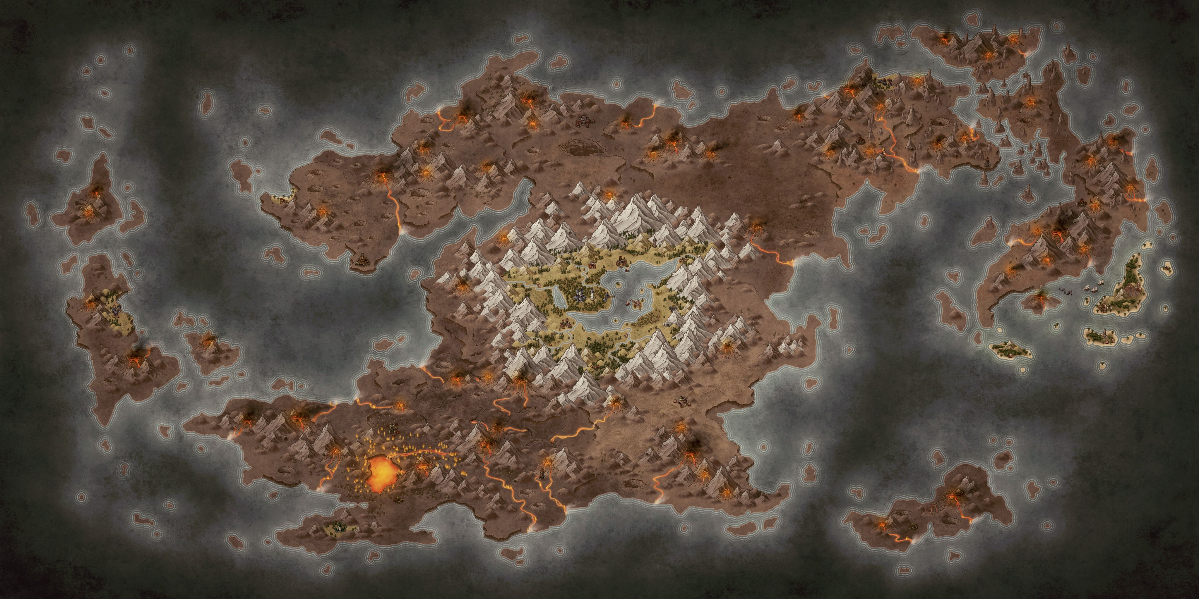 A World that once was | Inkarnate - Create Fantasy Maps Online