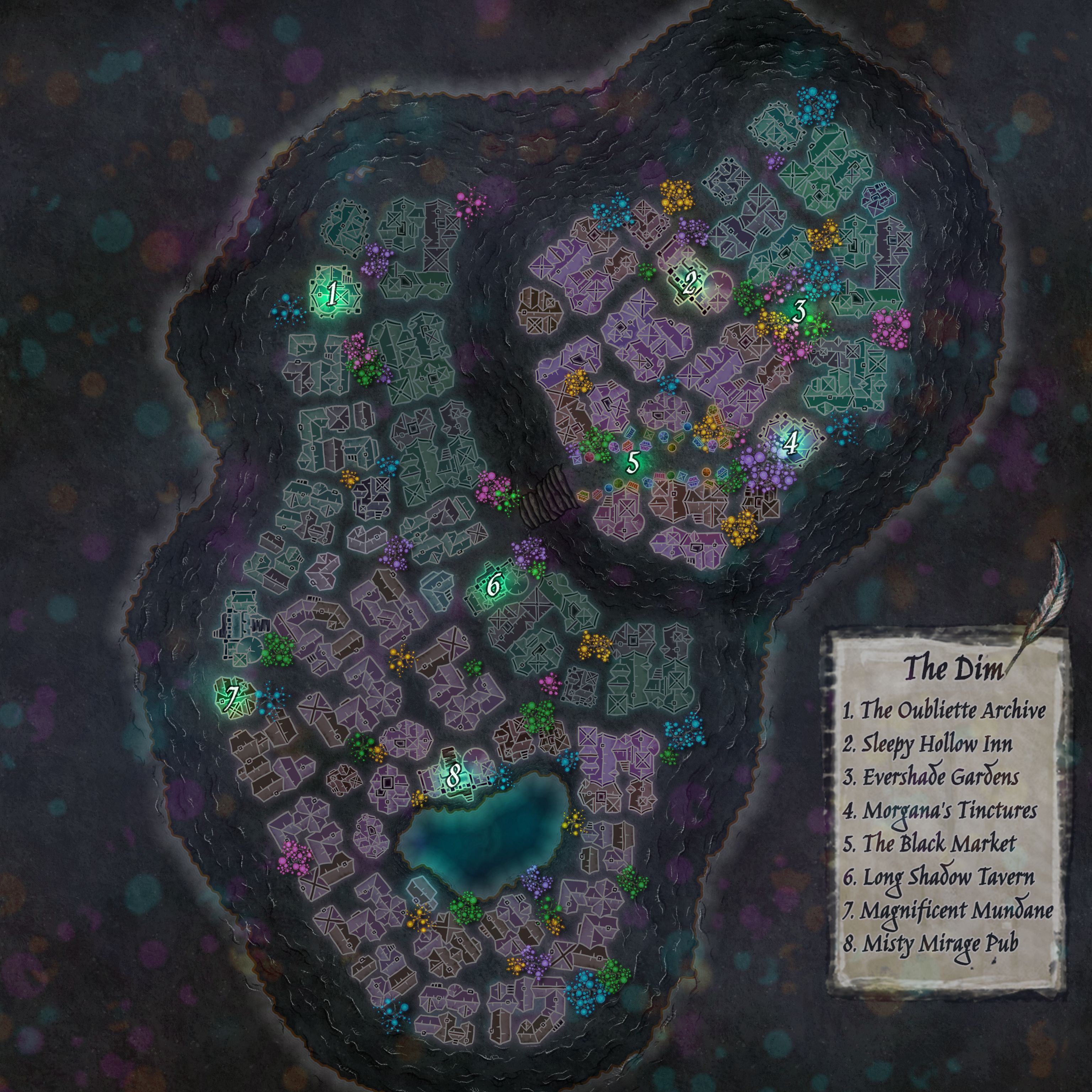 The Dim | Inkarnate - Create Fantasy Maps Online