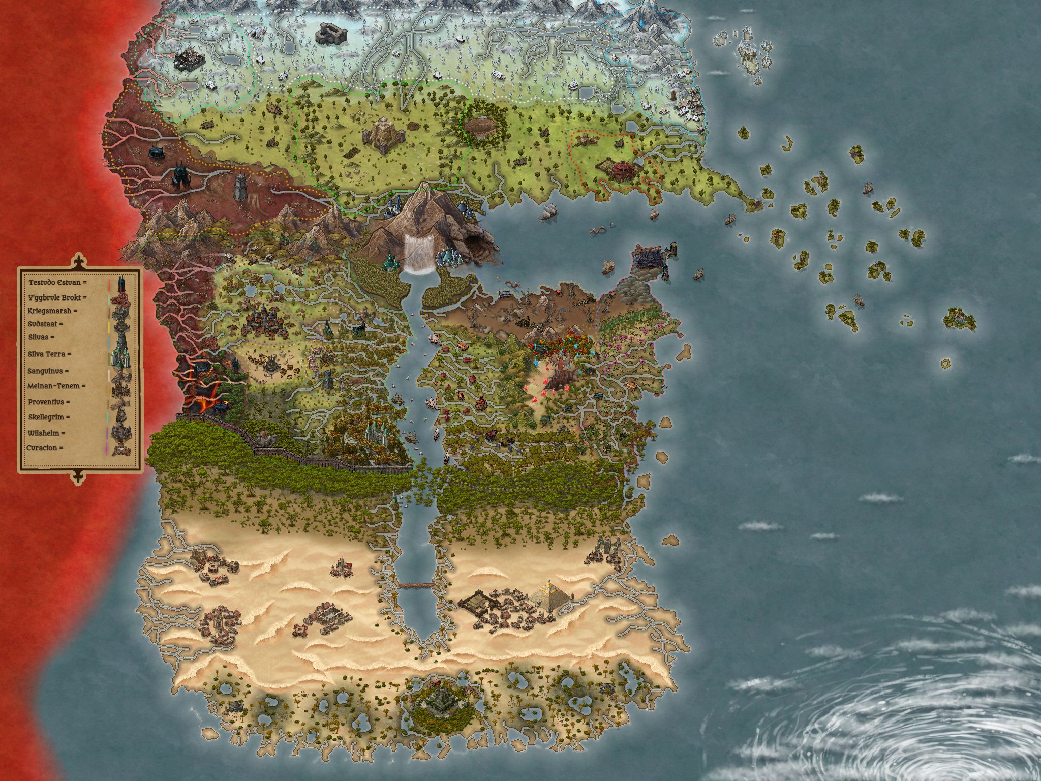 The Iris | Inkarnate - Create Fantasy Maps Online