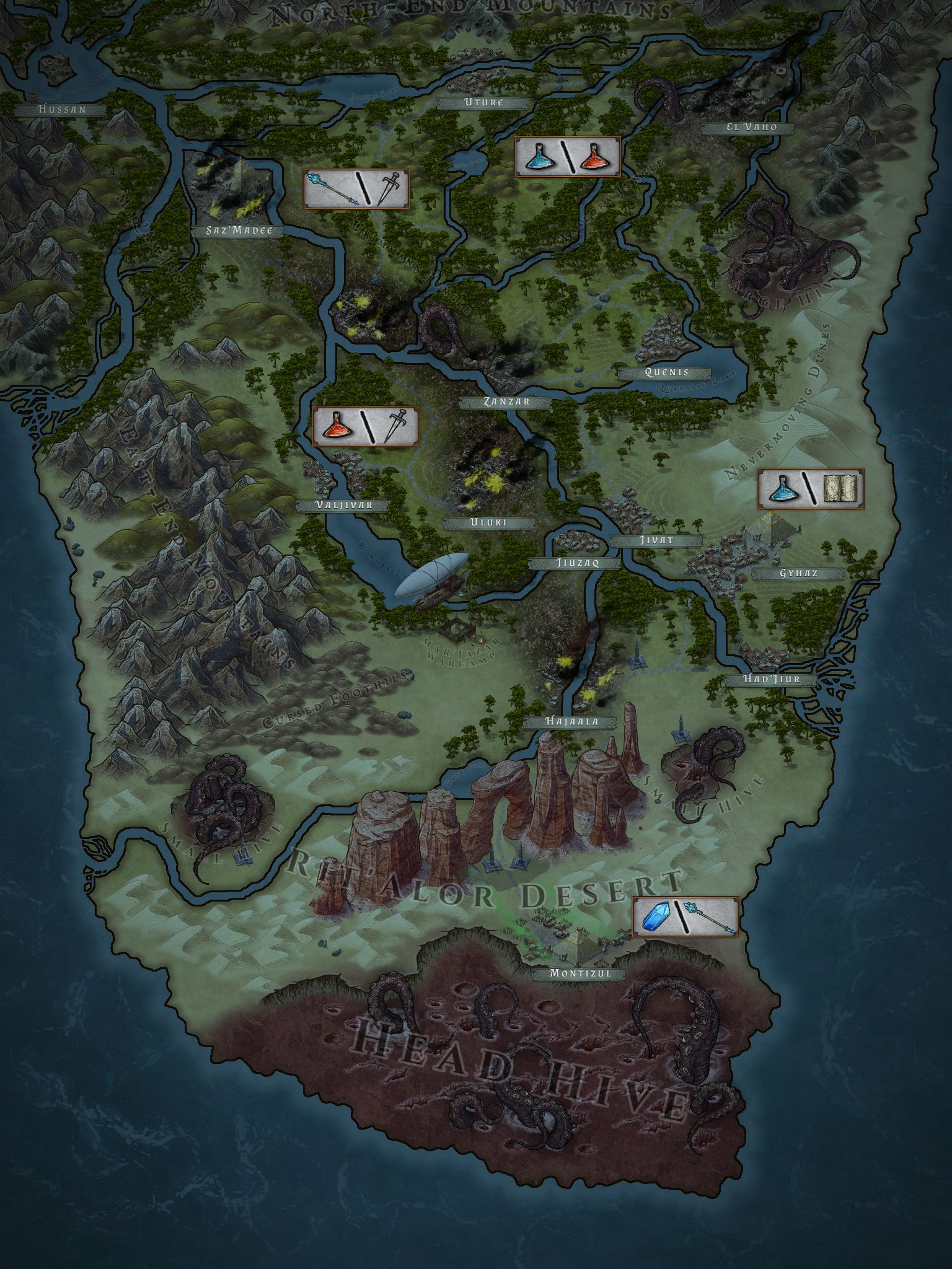 Rit'Alor | Inkarnate - Create Fantasy Maps Online