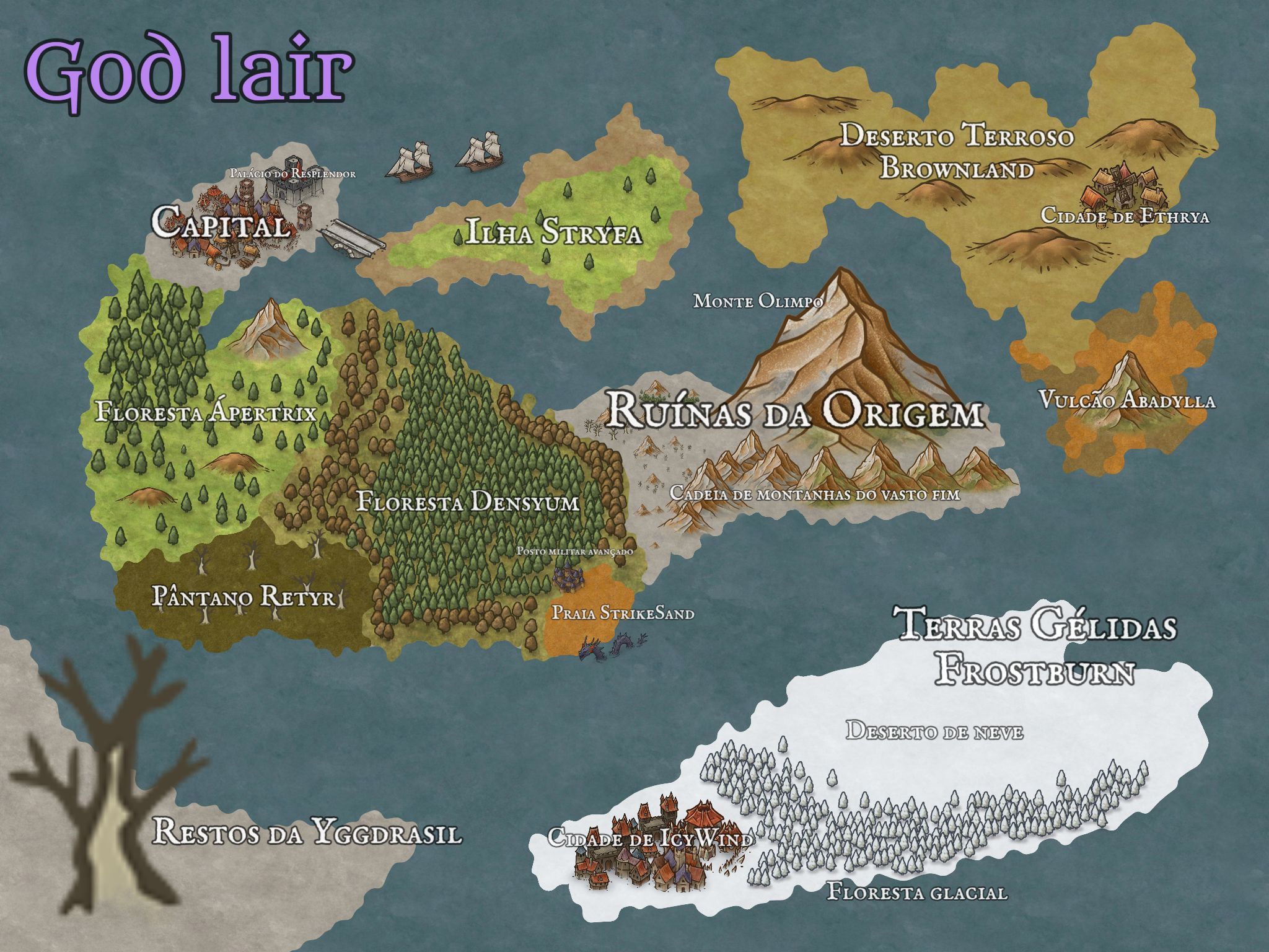 God Lair | Inkarnate - Create Fantasy Maps Online