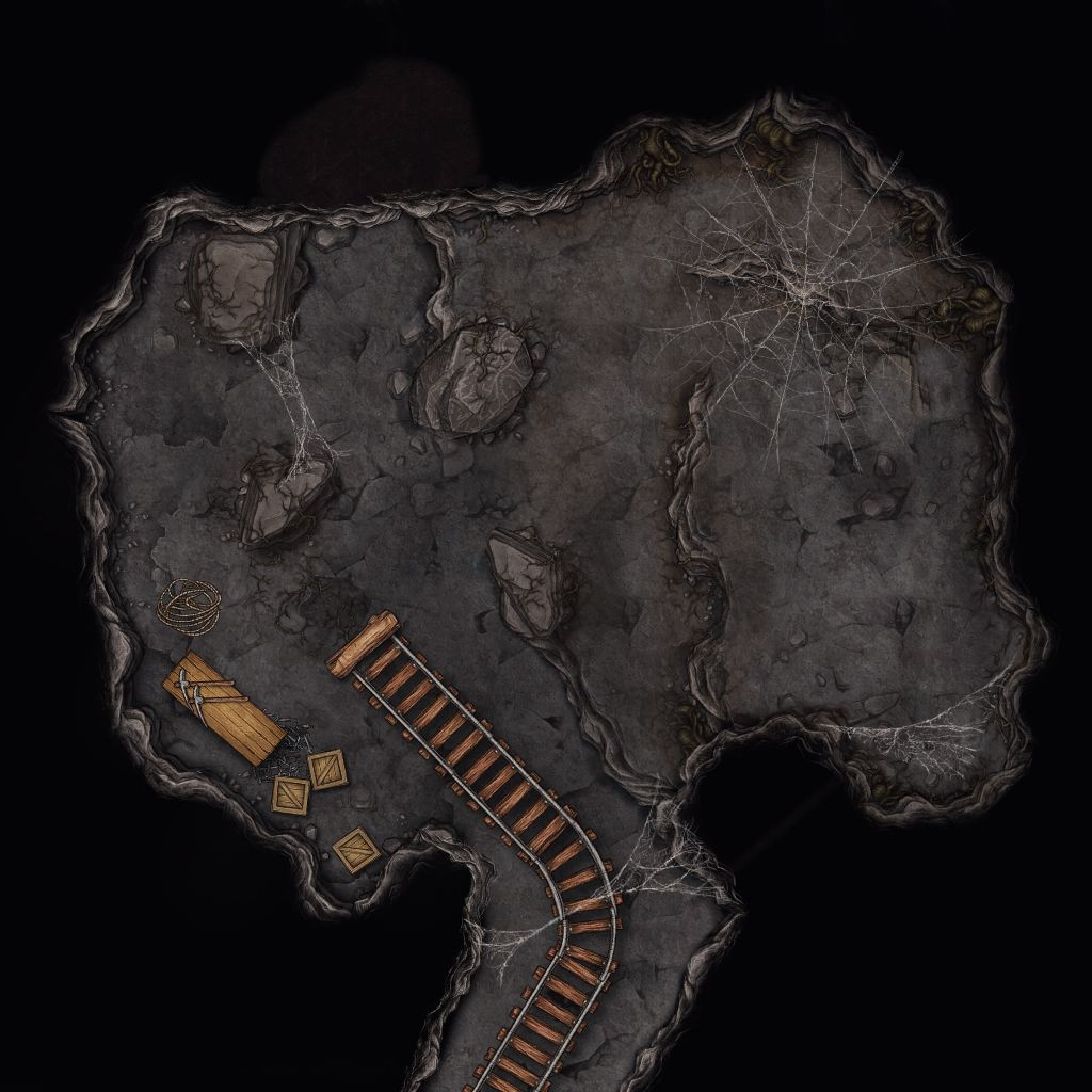 Ayvrin Crystal Mine 3 | Inkarnate - Create Fantasy Maps Online