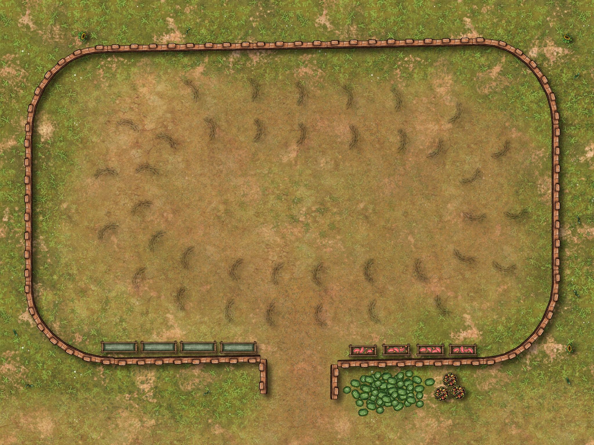 j6 Herding the Horizonbacks | Inkarnate - Create Fantasy Maps Online