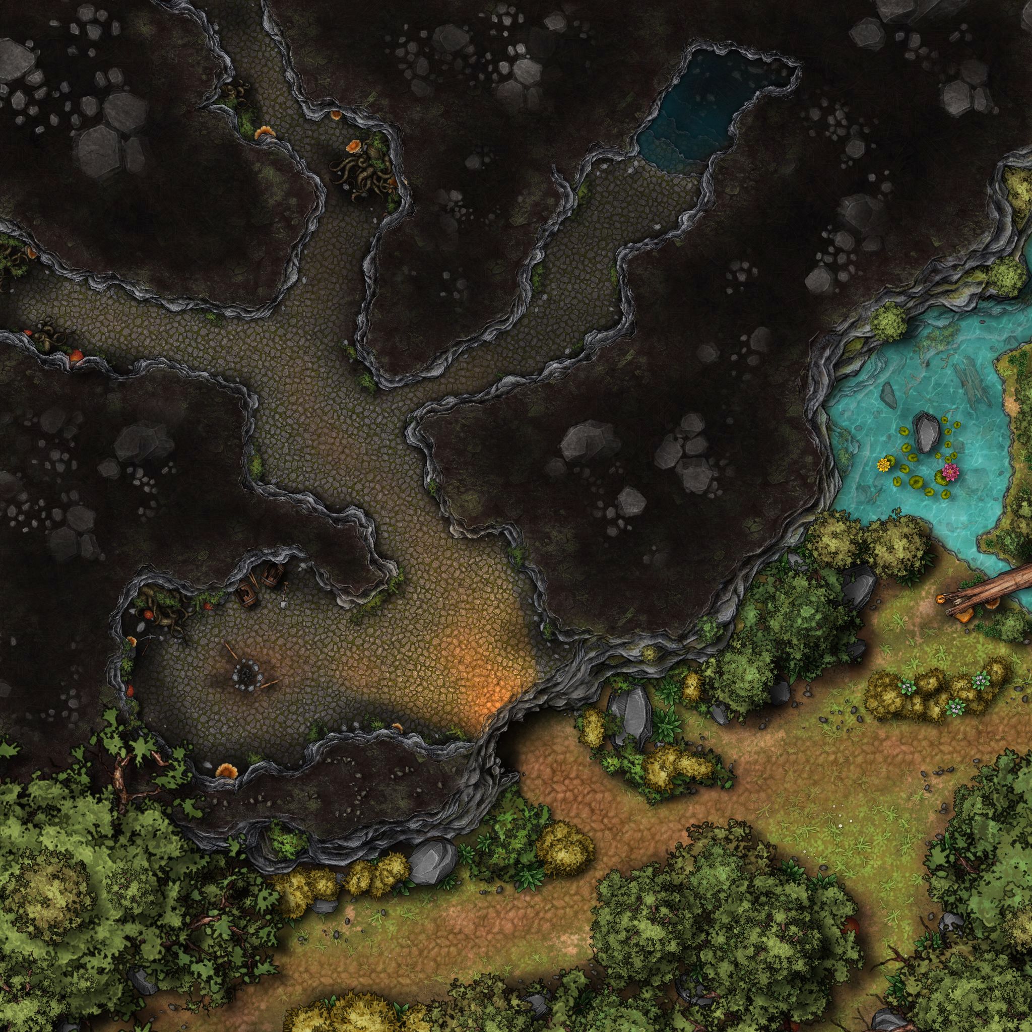 Underground - entrance / way out | Inkarnate - Create Fantasy Maps Online