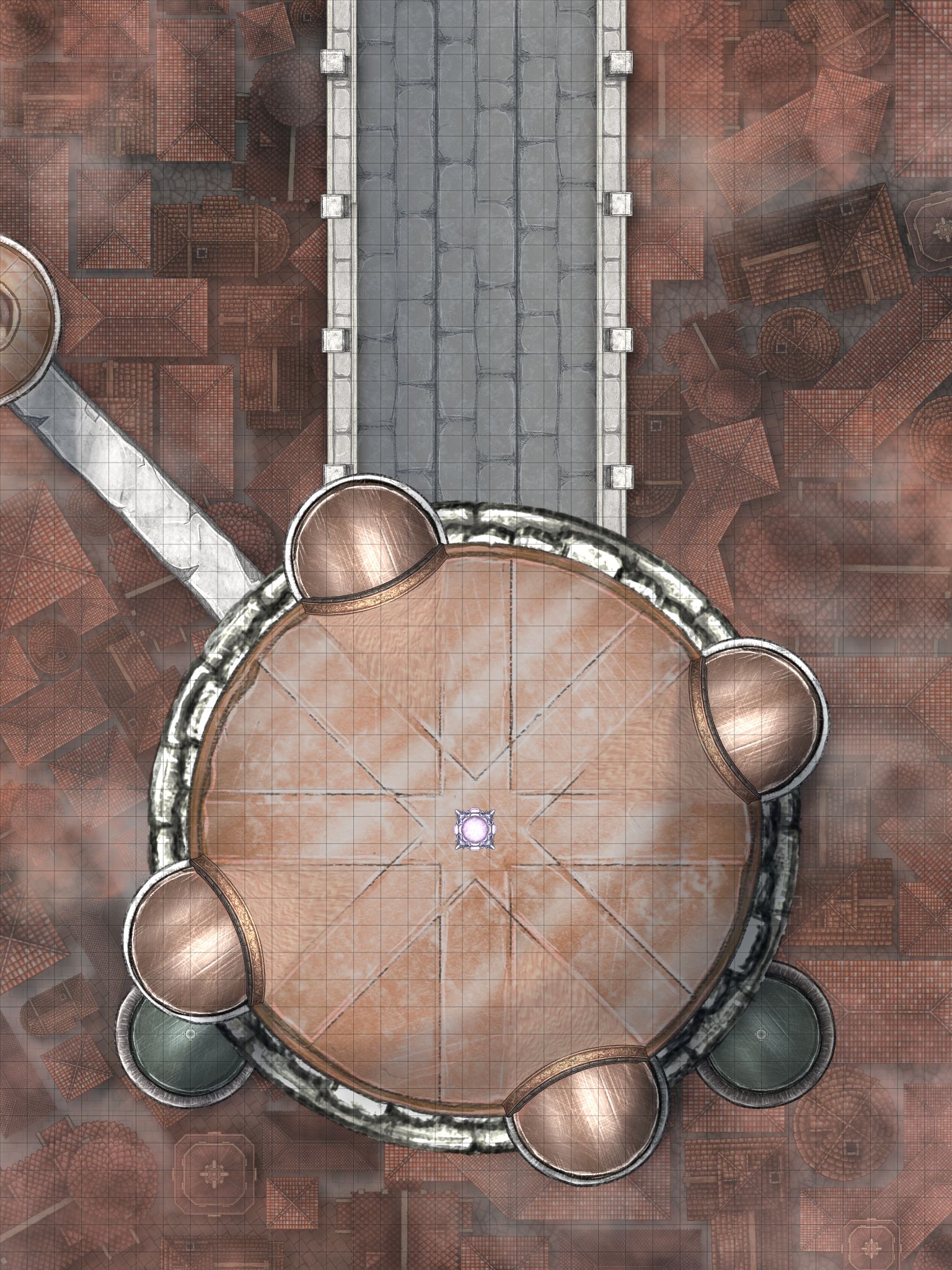 Ravnica - Interplanar Beacon | Inkarnate - Create Fantasy Maps Online
