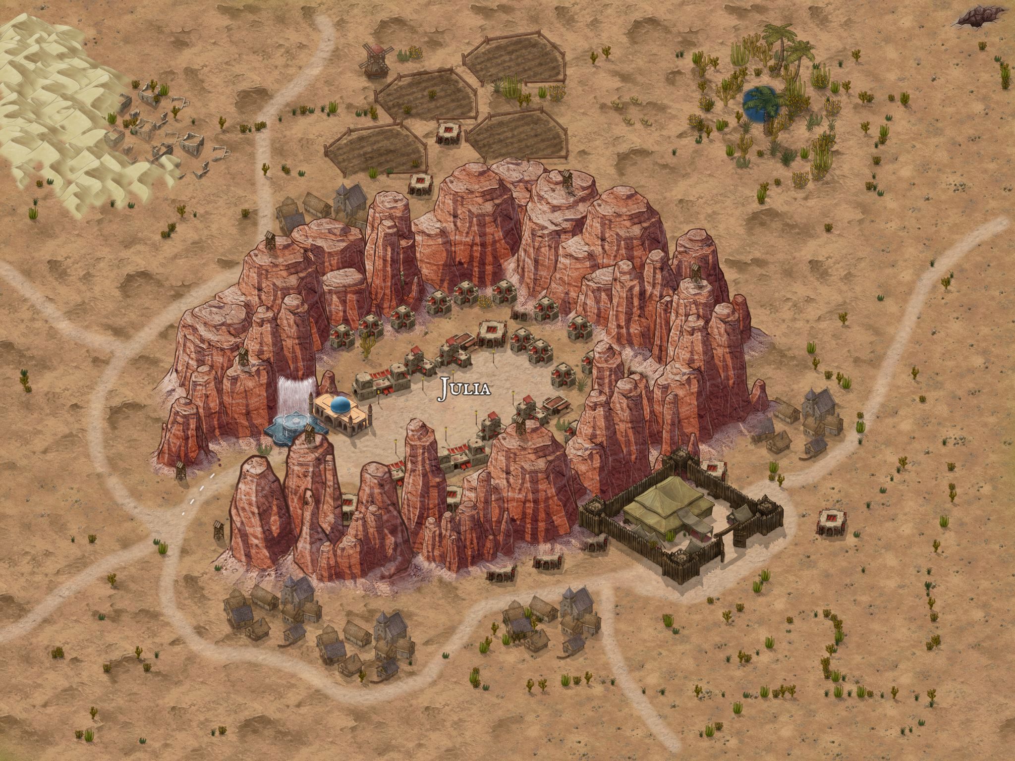 Julia regional | Inkarnate - Create Fantasy Maps Online