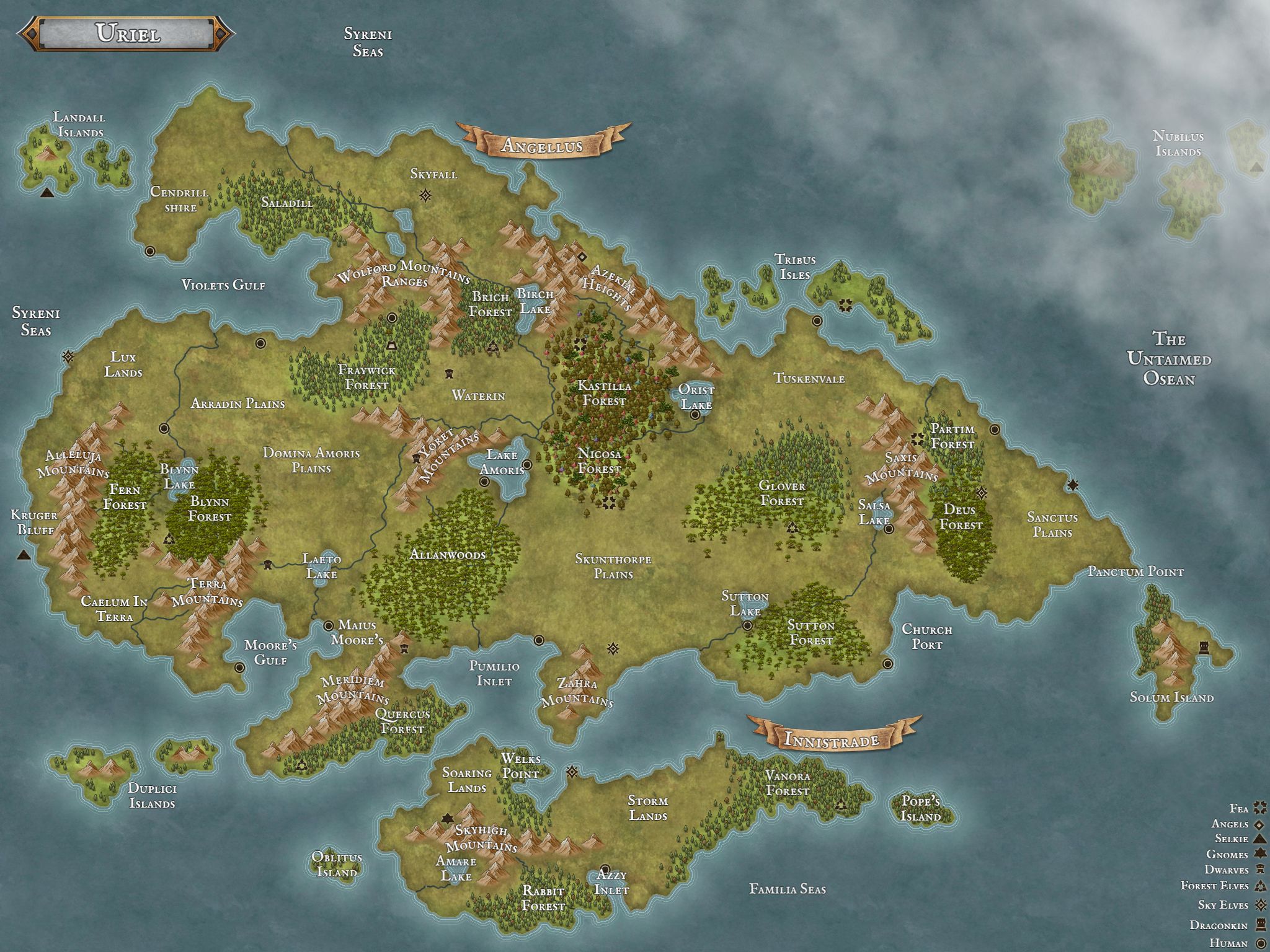 Uriel | Inkarnate - Create Fantasy Maps Online