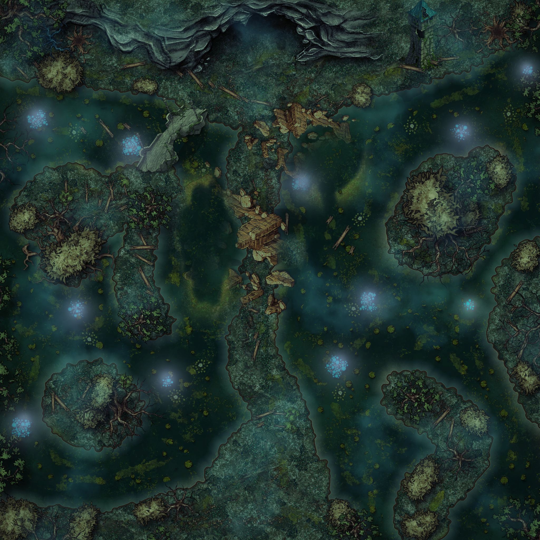 Voaraghamanthar's Lair | Inkarnate - Create Fantasy Maps Online