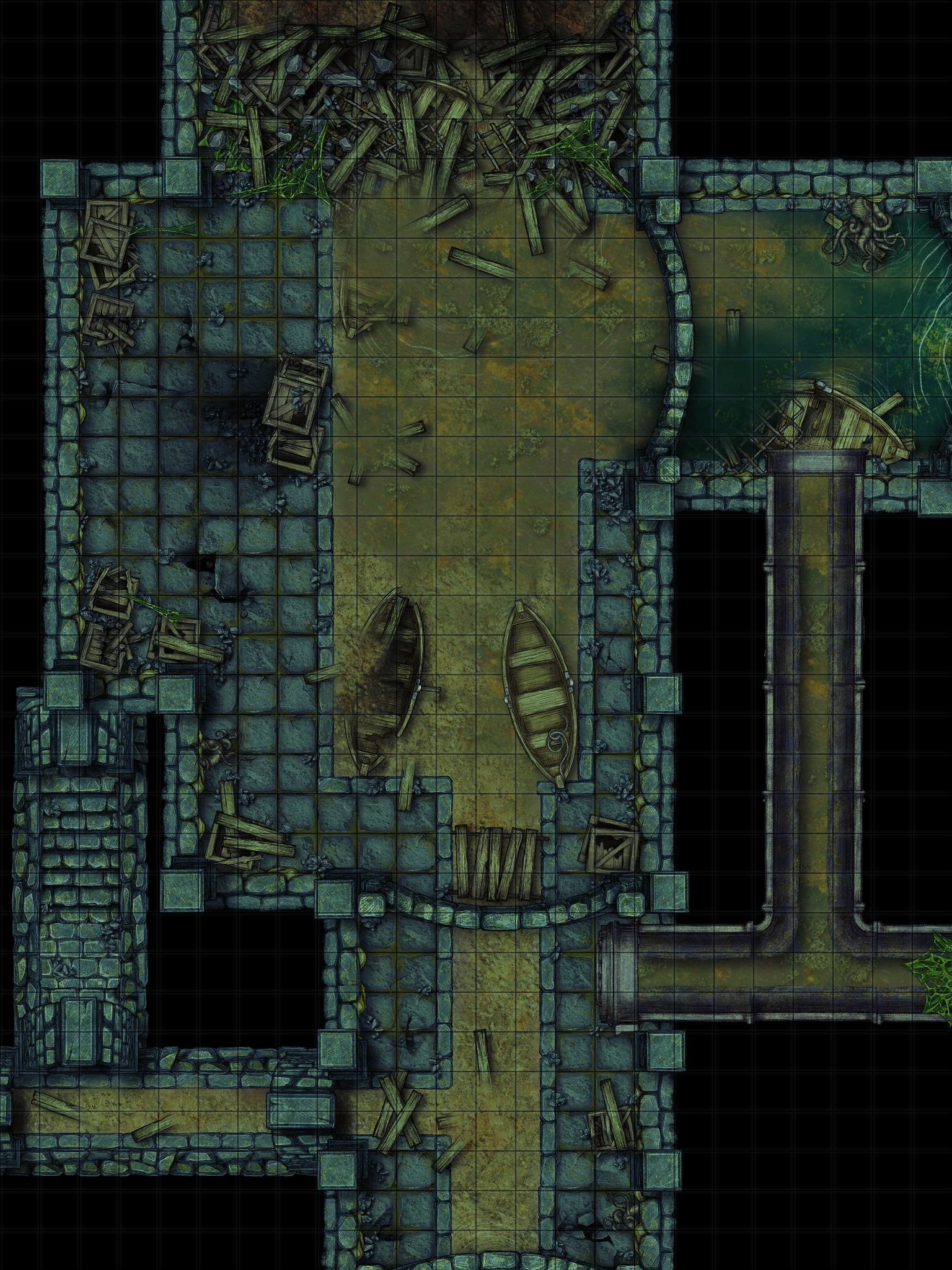 Sewer 3 | Inkarnate - Create Fantasy Maps Online