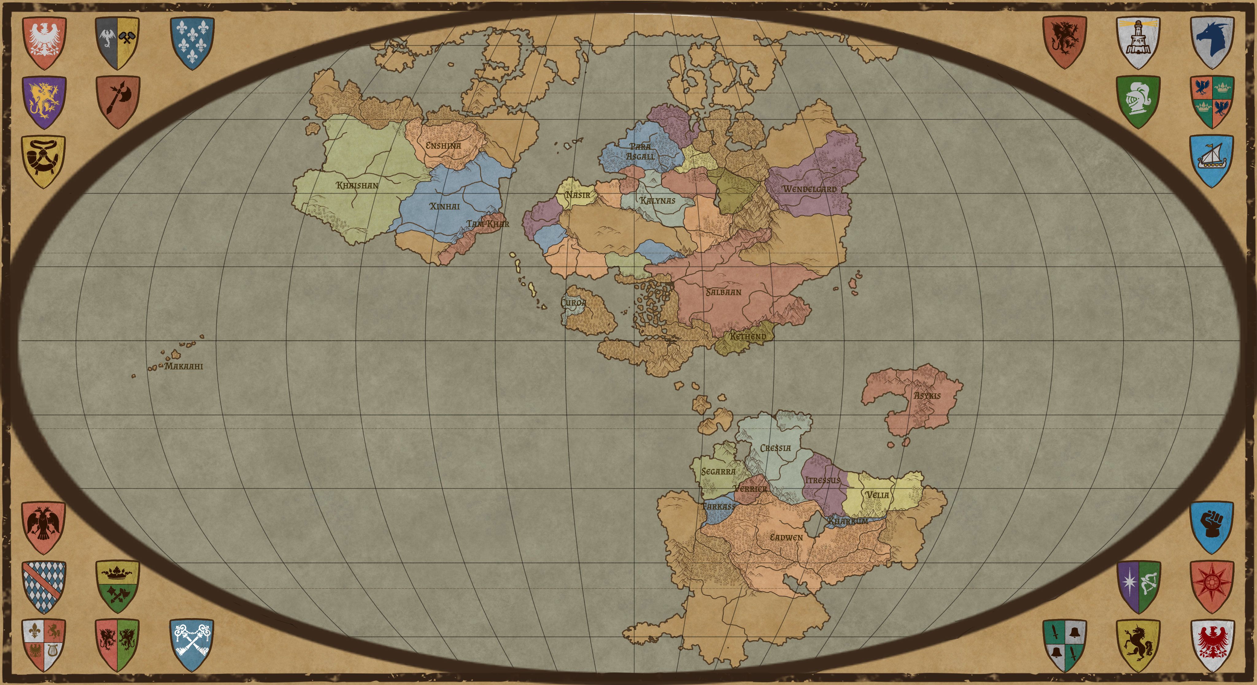 Parchment political | Inkarnate - Create Fantasy Maps Online