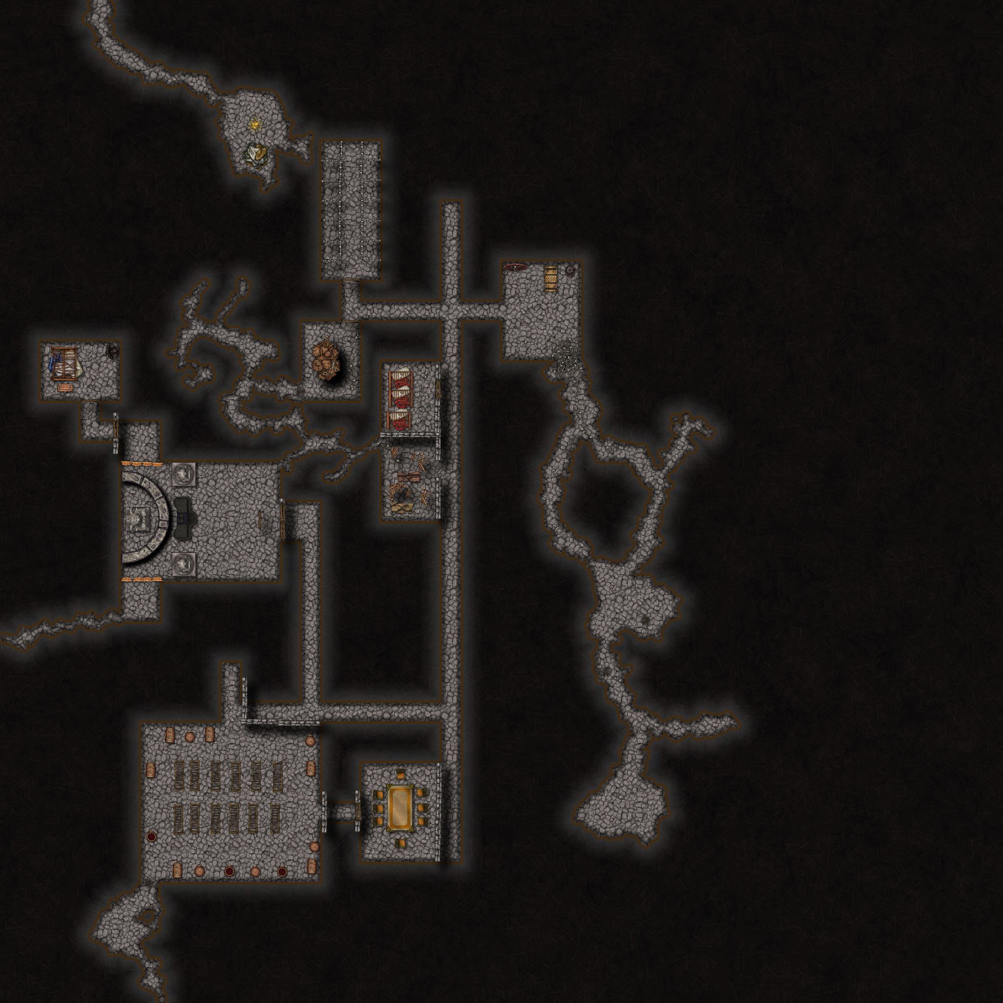 dungeon under the manor DCC#7 | Inkarnate - Create Fantasy Maps Online