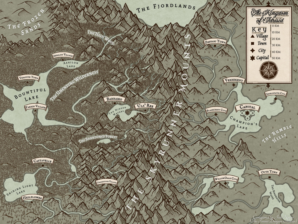 The Forever Dungeon Master - Inkarnate | Inkarnate - Create Fantasy ...