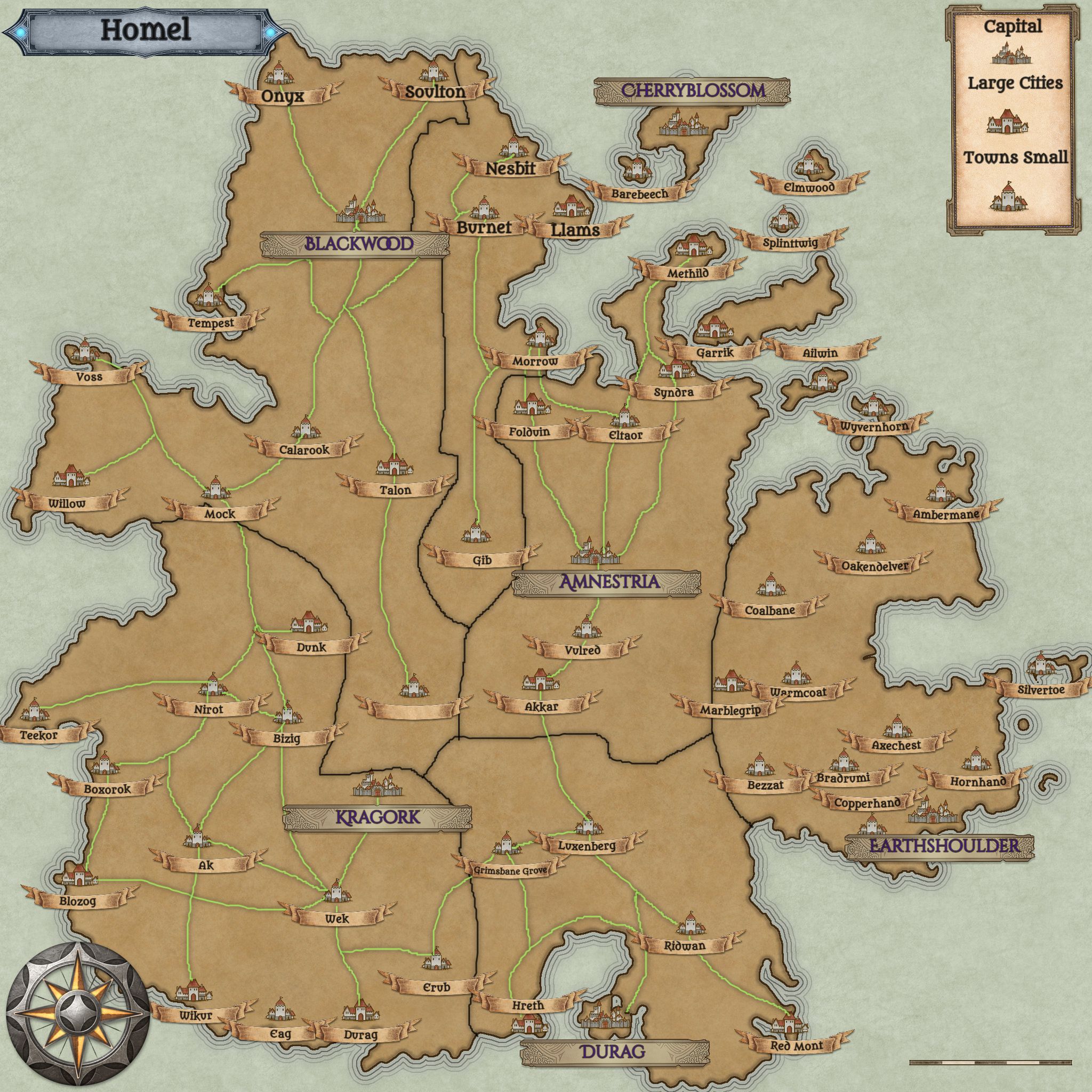 Inkarnate - Create Fantasy Maps Online