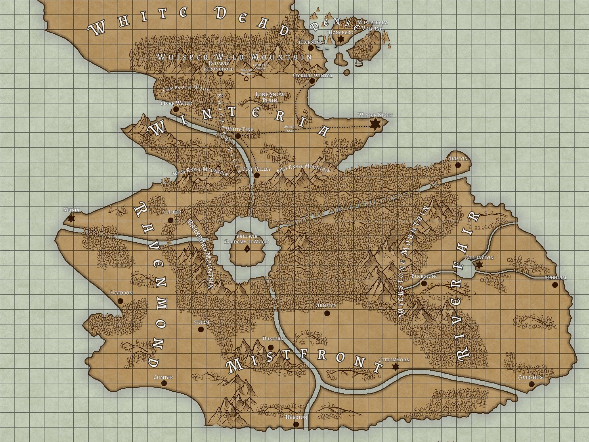 Northern Map | Inkarnate - Create Fantasy Maps Online